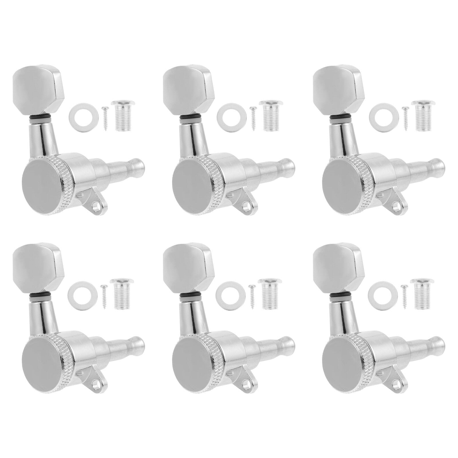 COSLUS 6pcs Tuners for Stringed Instruments Sturdy 1:18 String Locking ...