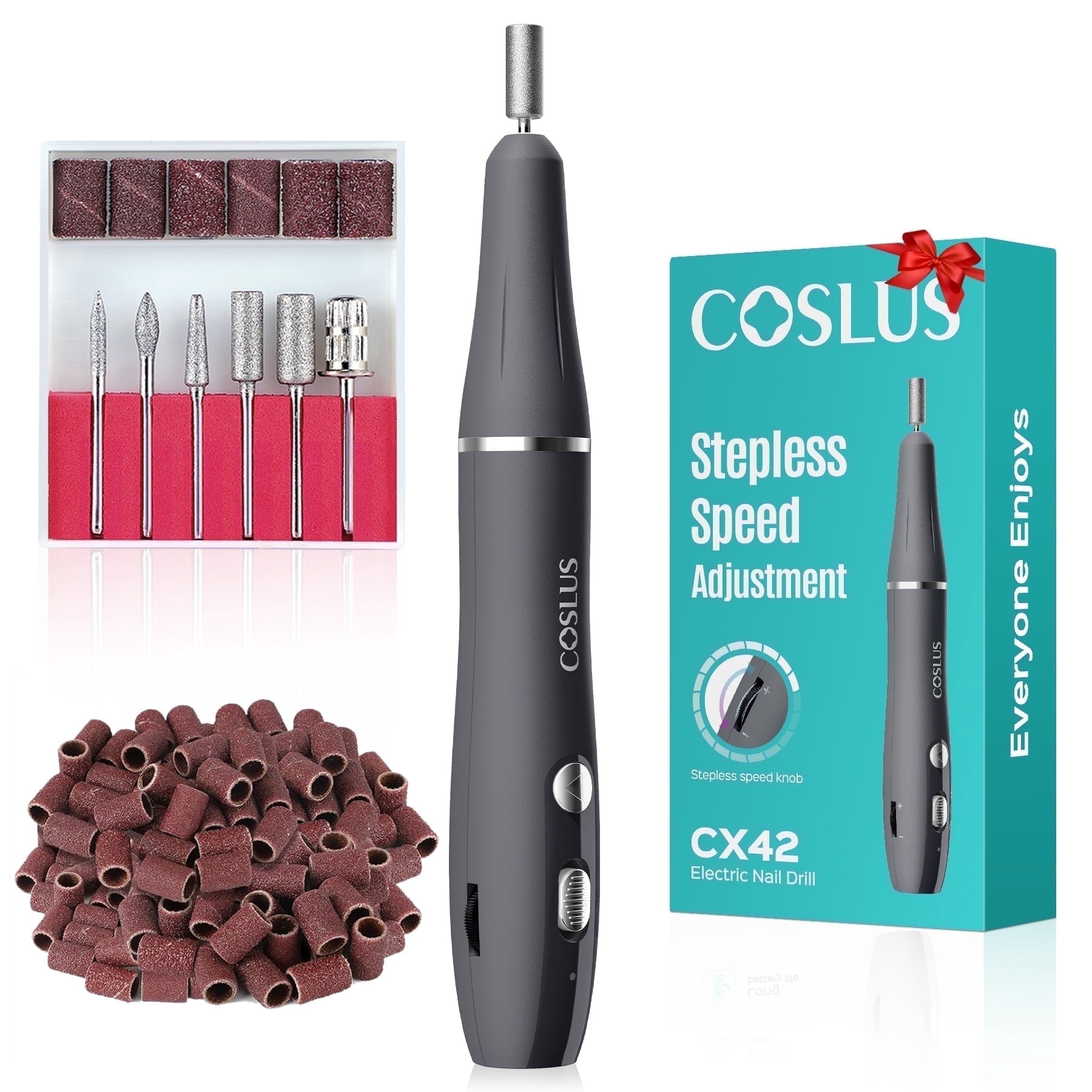 COSLUS Electric Nail Drill File,Professional Manicure Pedicure Kit ...