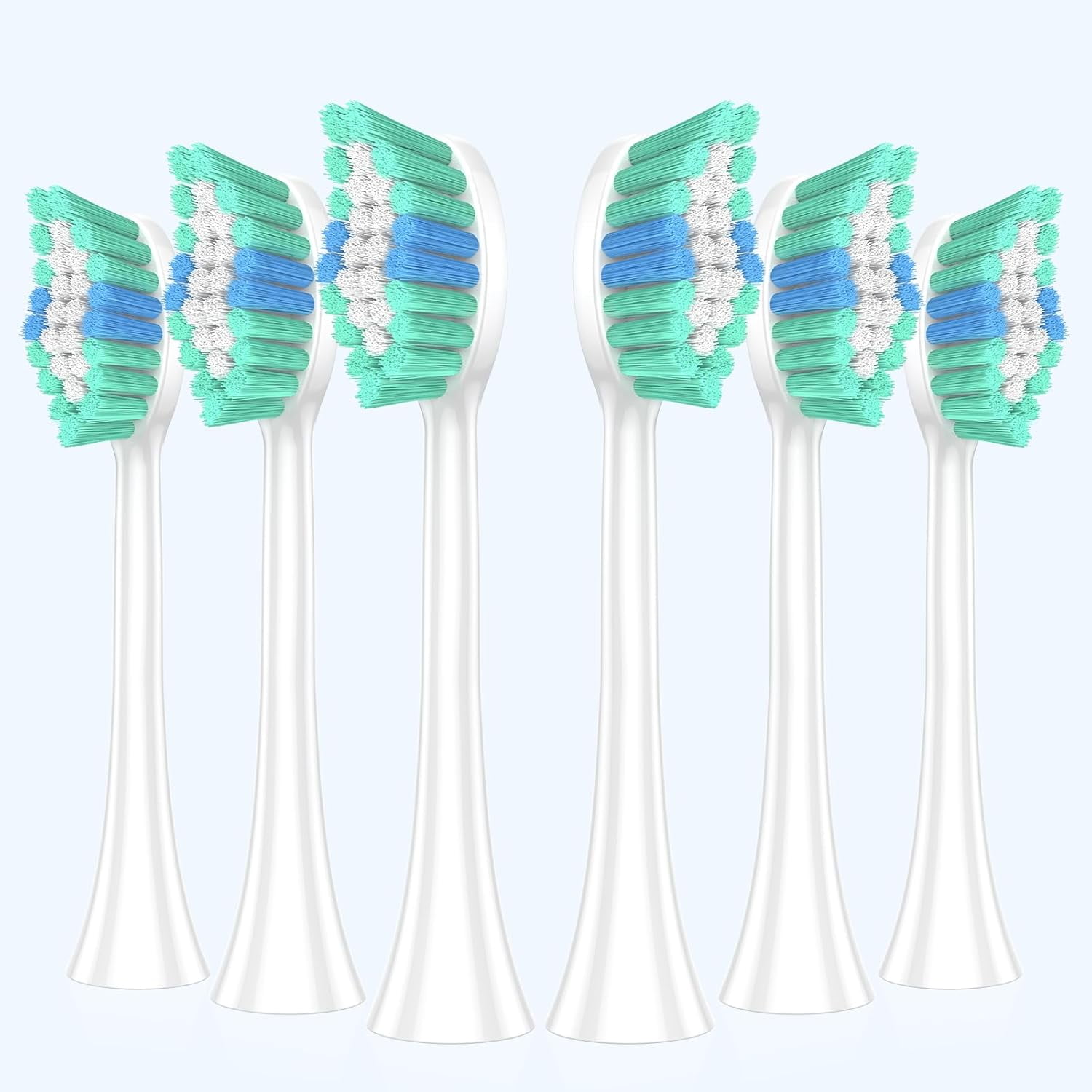 COSLUS Electric Toothbrush Replacement Heads: Compatible with C40, 6 ...