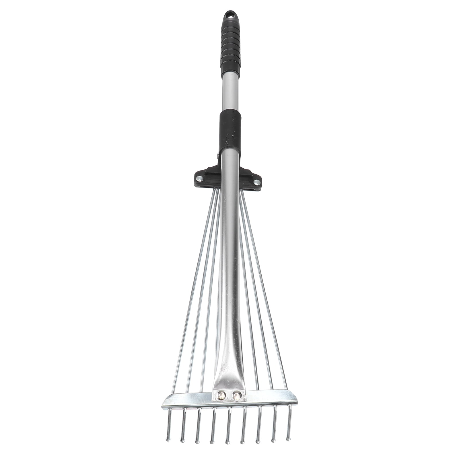 COSLUS Retractable Leaf Rake Practical Steel Wire Cleaning Garden Tools ...