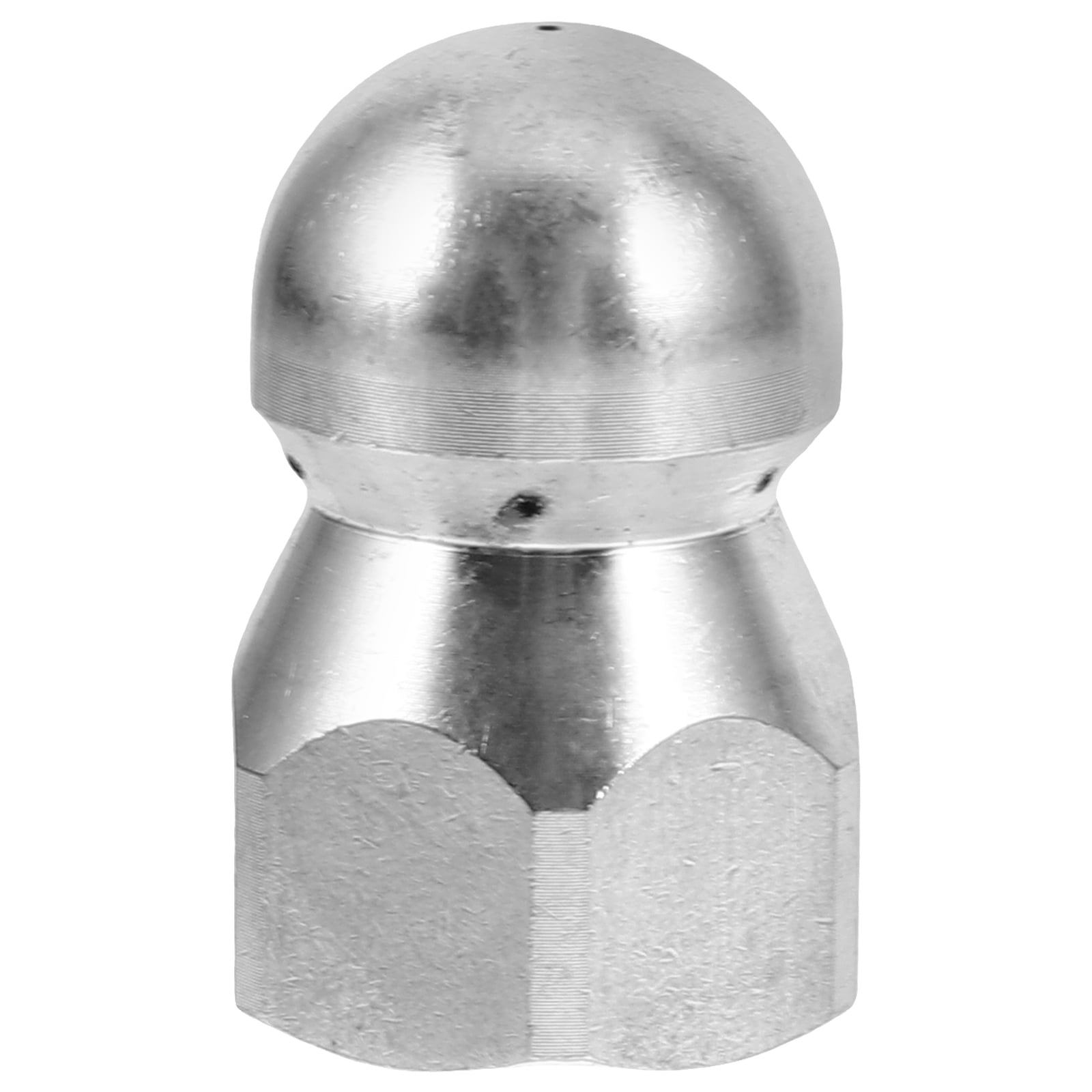 COSLUS Small Sewer Nozzle Home Washer Nozzle Stainless Steel Sprayer ...