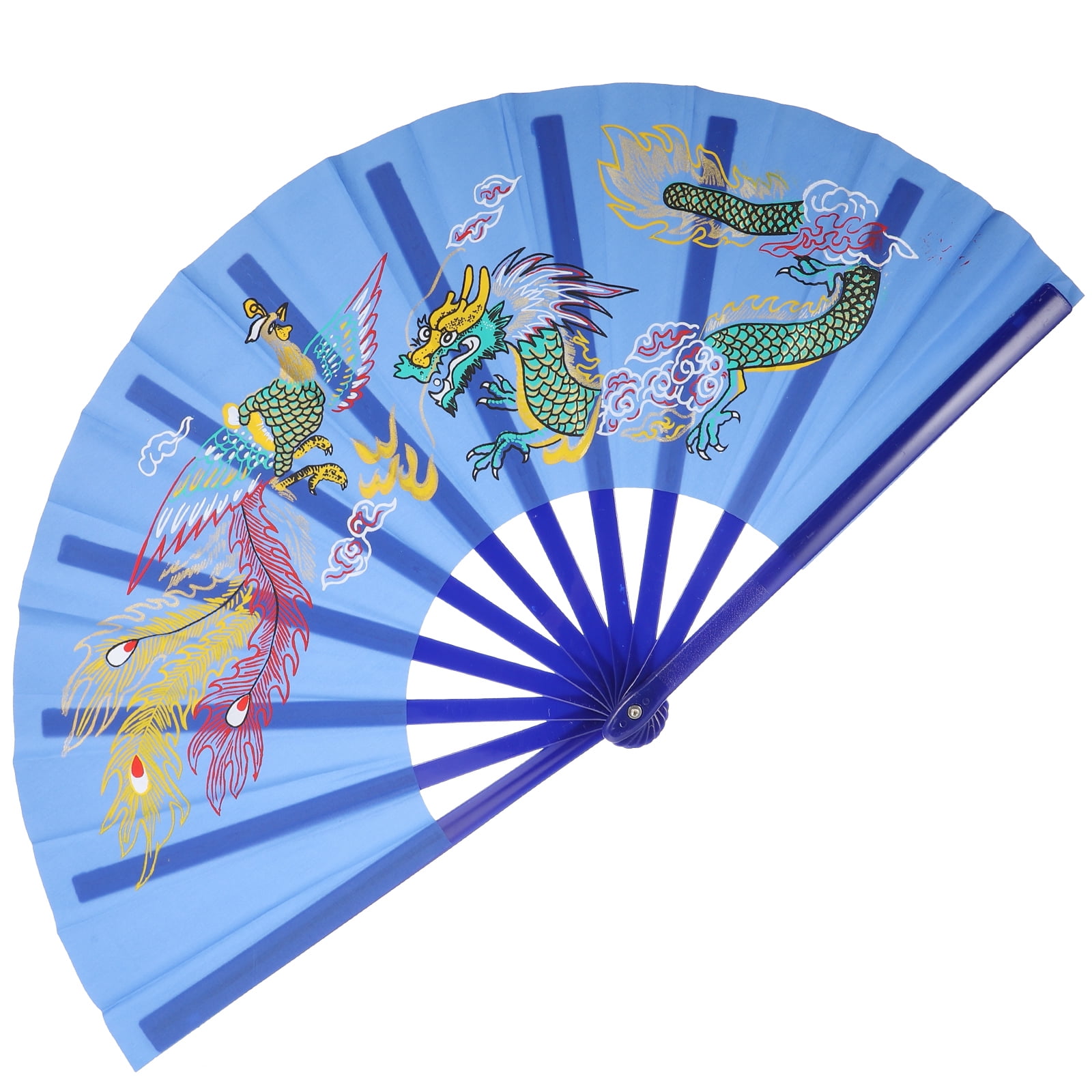 COSLUS Vintage Dancing Fan Chinese Style Fan Kung Fu Performance ...