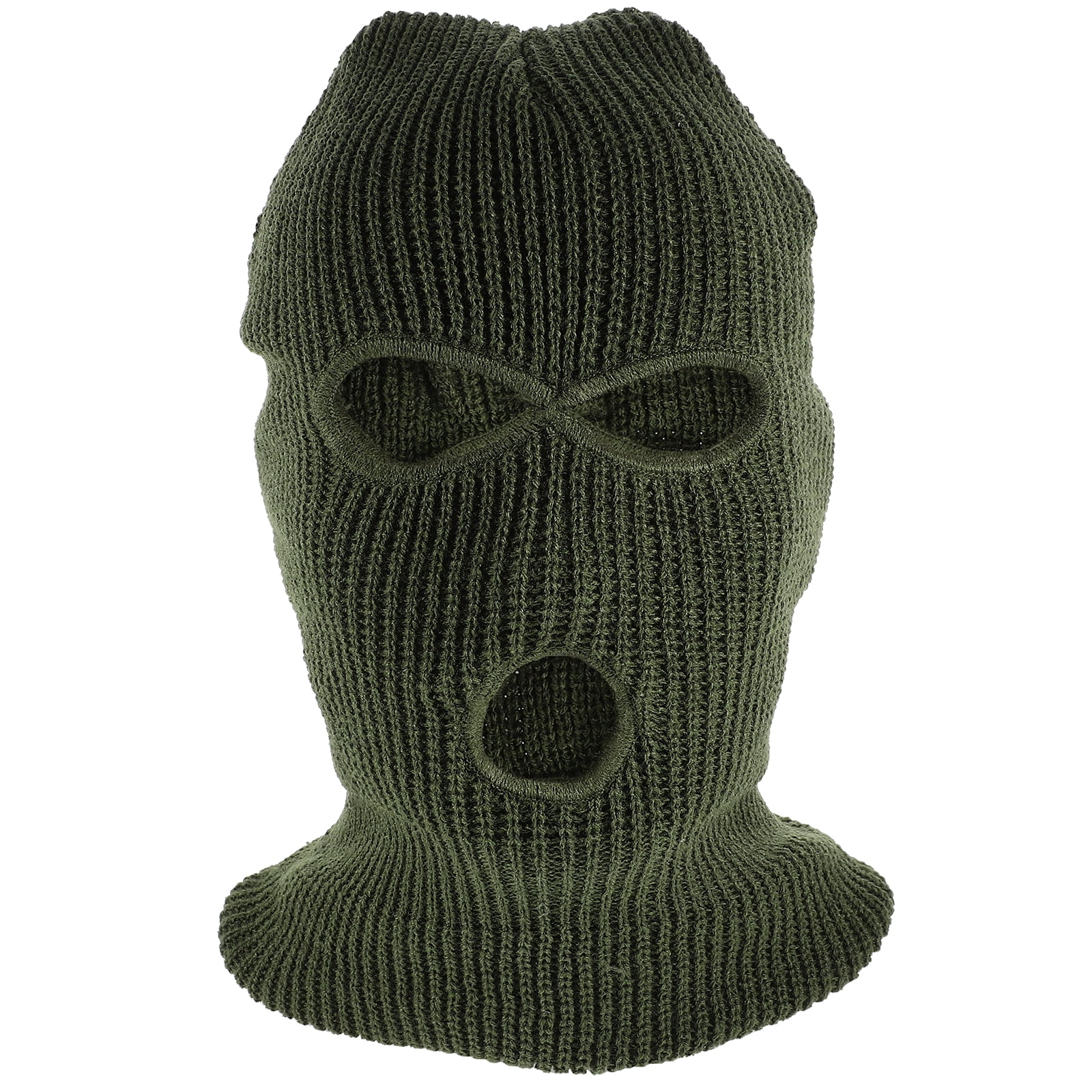 COSLUS Warm Ski Mask 3 Holes Full Face Cover Knitted Ski Mask Outdoor ...