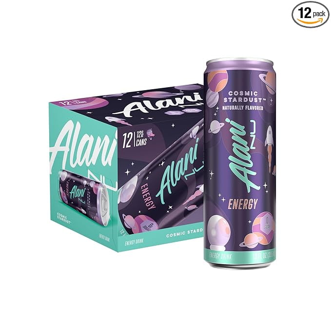 COSMIC STARDUST Sugar Free, Low Calorie Energy Drinks | 200mg Caffeine ...