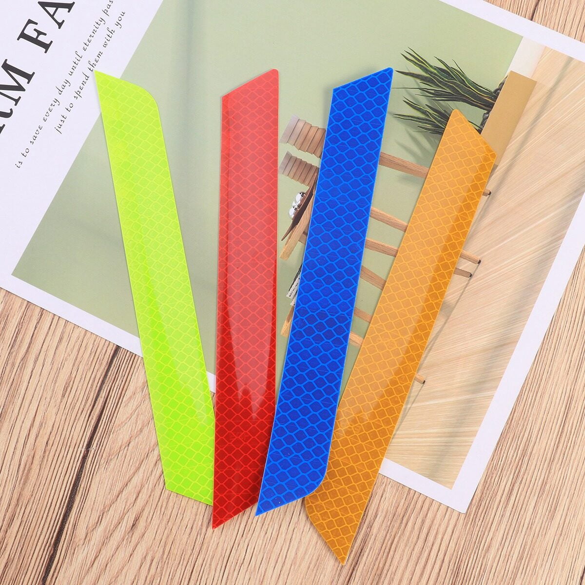 COSMOBETTY 1 Pair Reflective Car Stickers Bumper Decals for Automotive ...