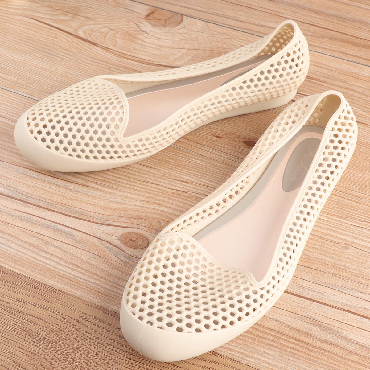 COSMOBETTY 1 Pair Summer Beach Shoes Simple Hollow Cool for Men Pool ...