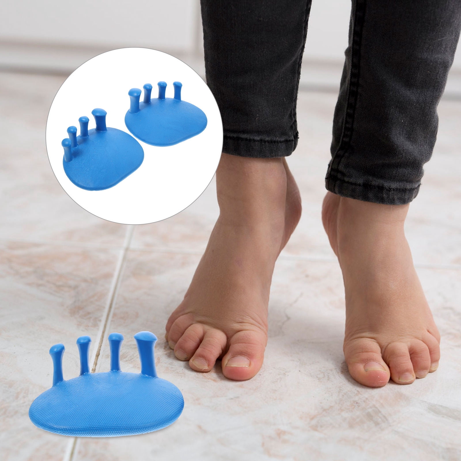COSMOBETTY 1 Pair TPR Toe Spacers Separators Dividers Foot Correctors ...