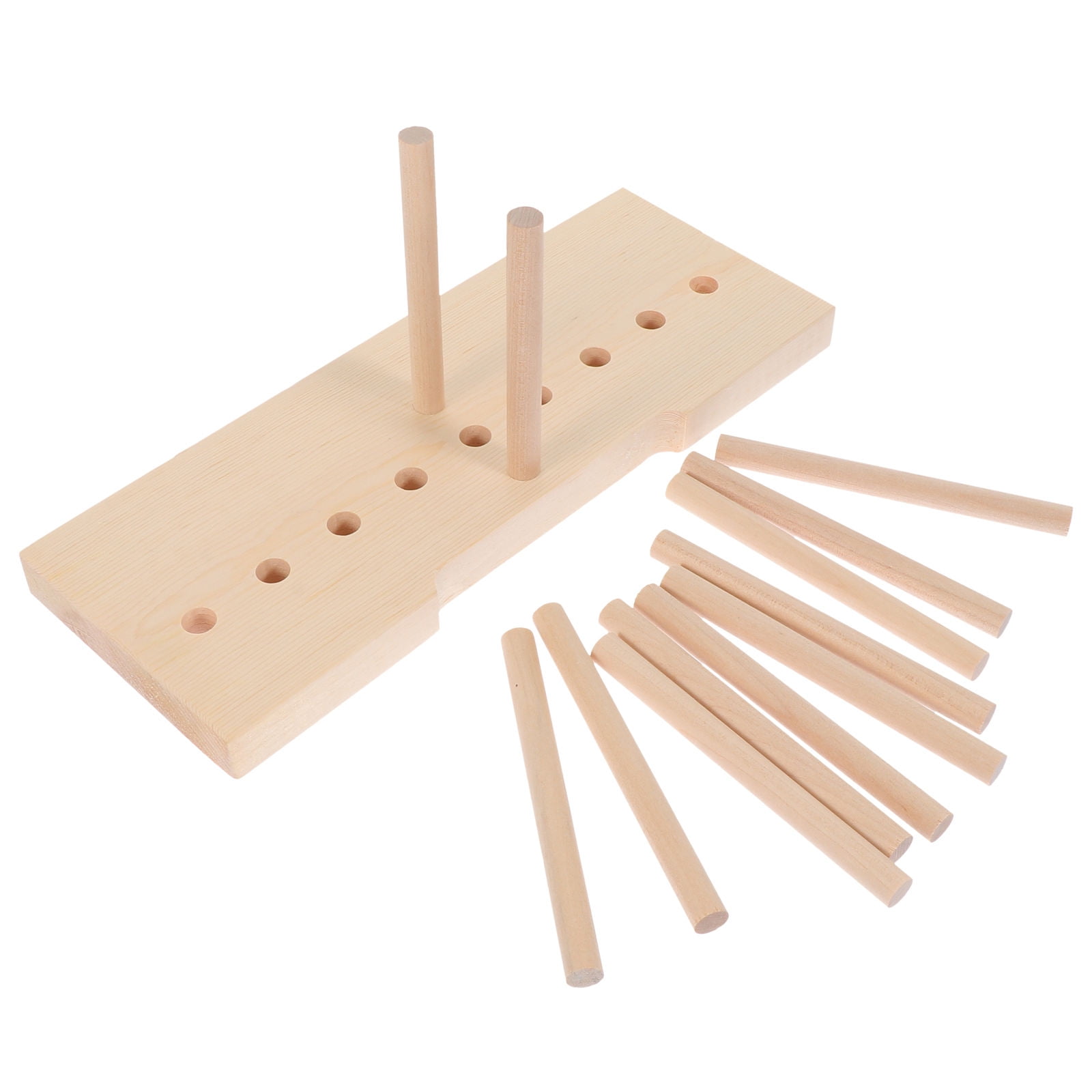 COSMOBETTY 1 Set Bow Maker for Craft Supplies Light Brown Rounded ...