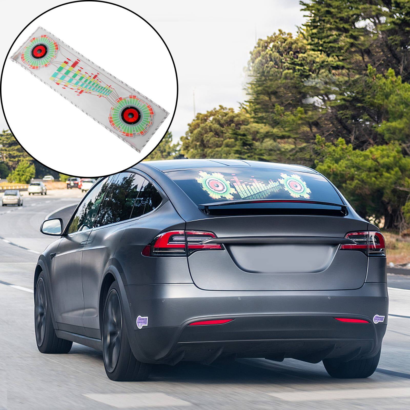 COSMOBETTY 1 Set Sound Reactive Lights PVC White for Car Ambient ...