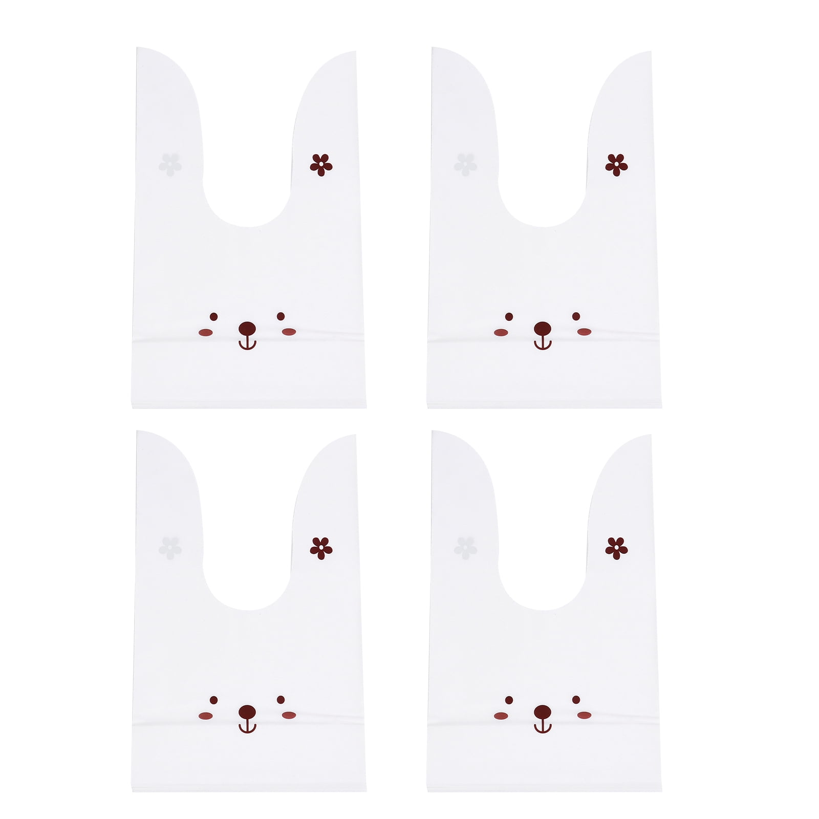 COSMOBETTY 100 Pcs Adorable Rabbit Bags Versatile Food Packaging ...