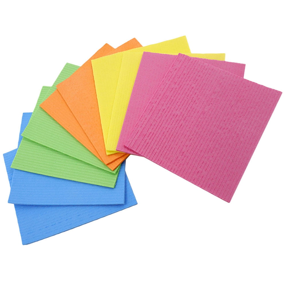COSMOBETTY 10Pcs Double Layer Design Sponge Wipes For Kitchen Tools In ...