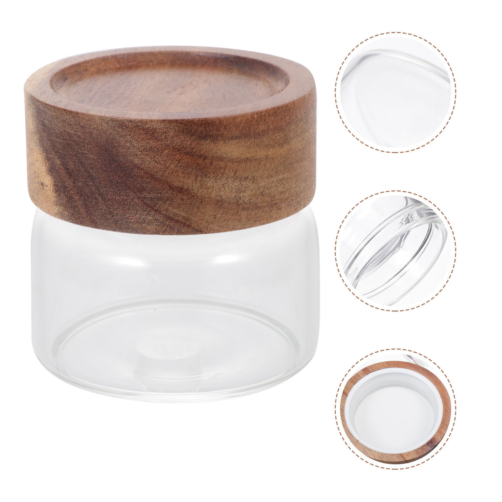 COSMOBETTY 1Pack Airtight Coffee Canister Cylindrical Design for ...