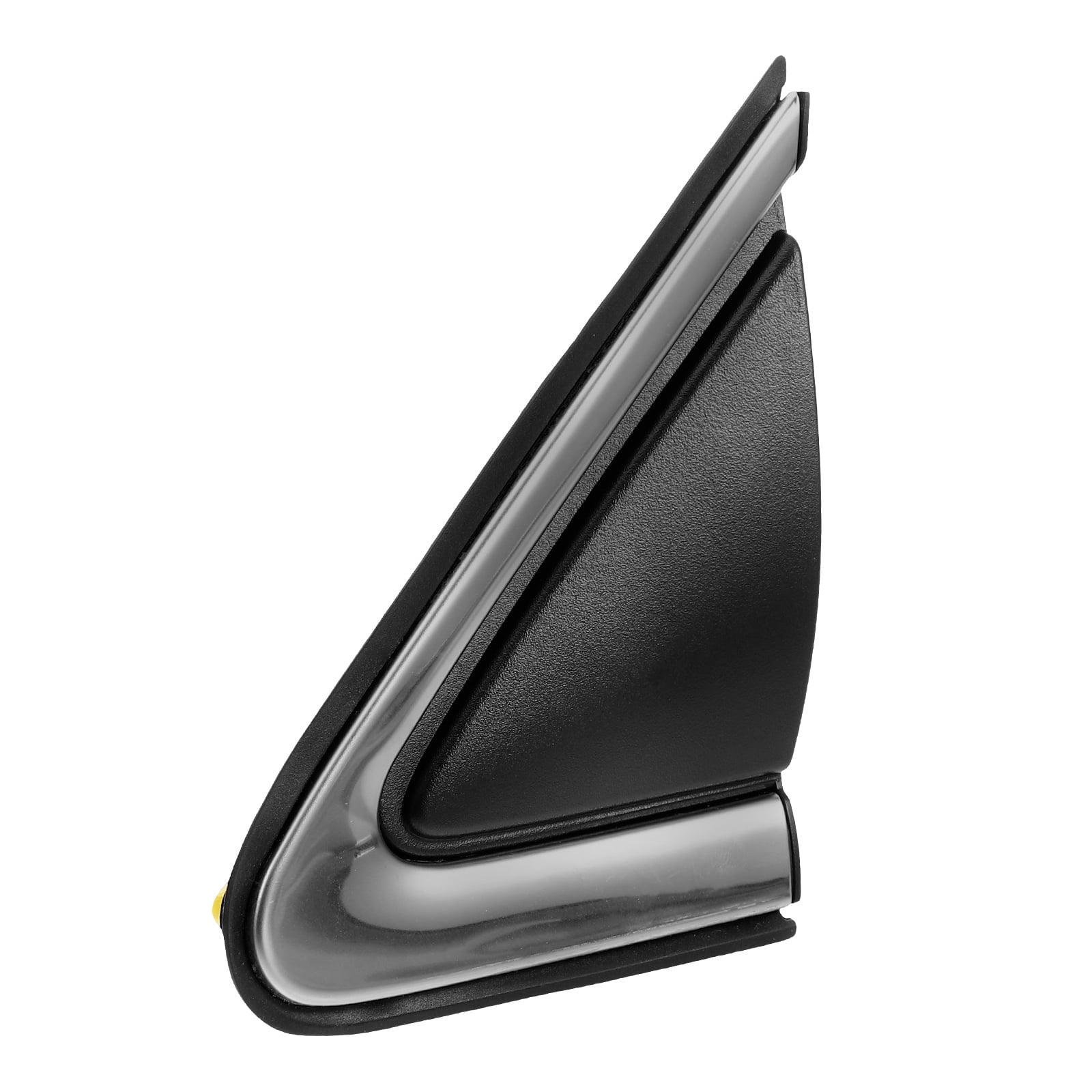 COSMOBETTY 1Pack Black ABS Car Front Pillar Triangle Cover for Rearview ...