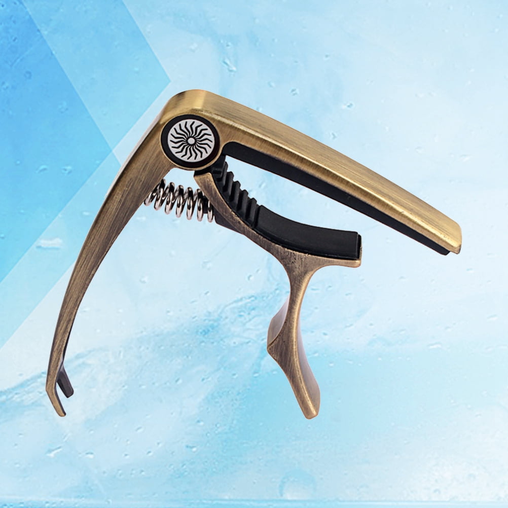 COSMOBETTY 1Pack Guitar Capo and Clip On Tuner for Acoustic Electric ...