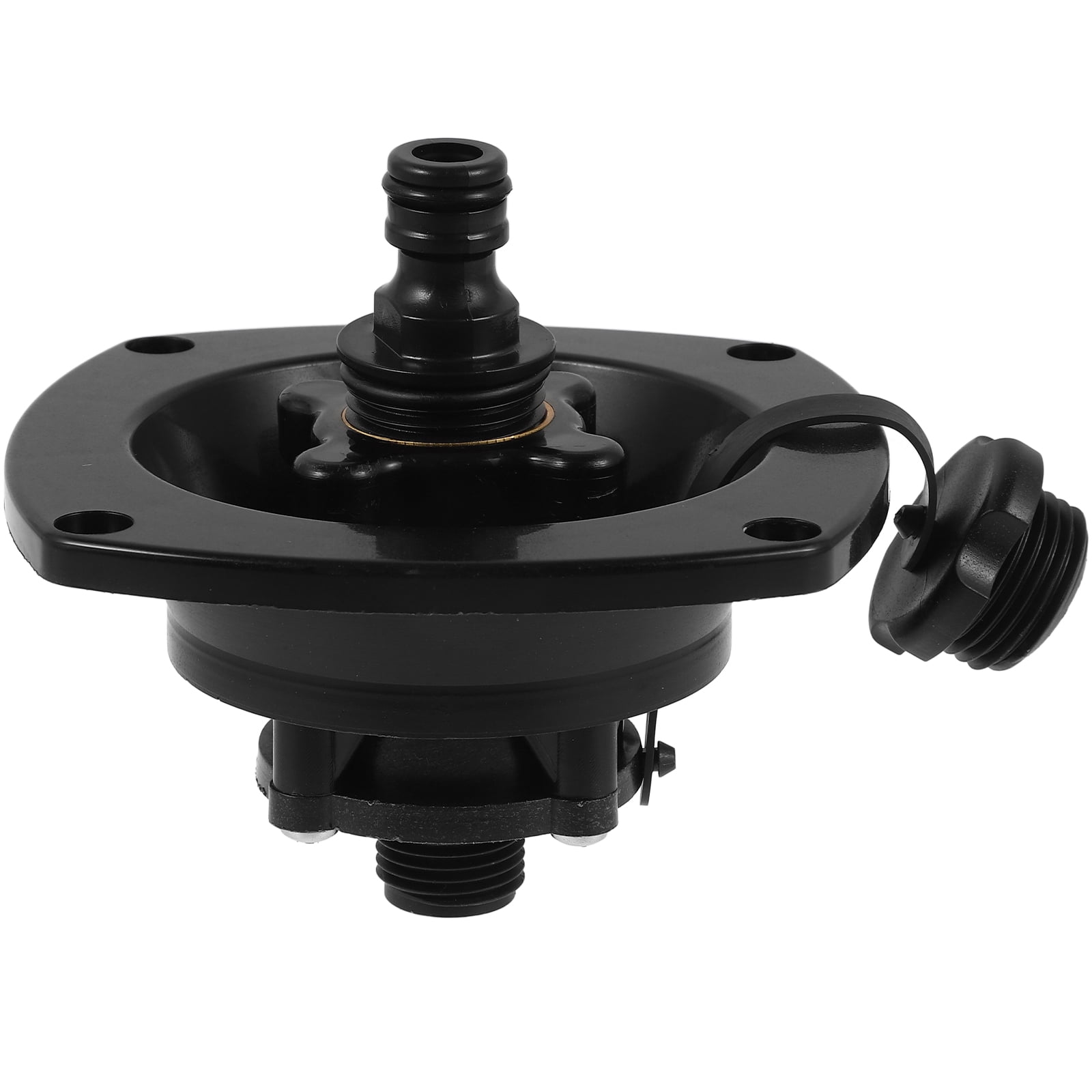COSMOBETTY 1Pack Rv Fresh Water Fill Adapter Rv Water Inlet Black ...