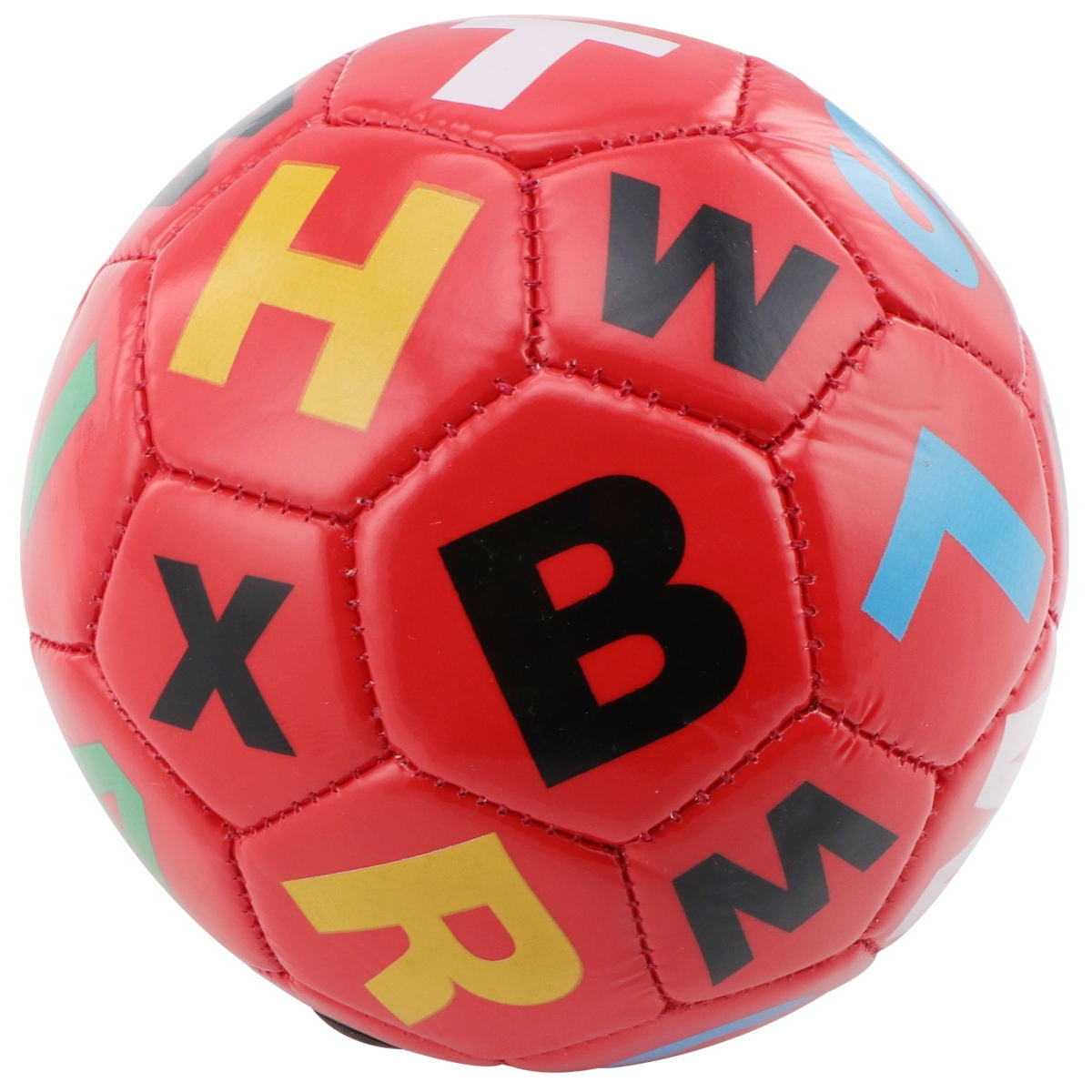 COSMOBETTY 1Pc PVC Football for Kids Red and Inflatable and Easy to ...