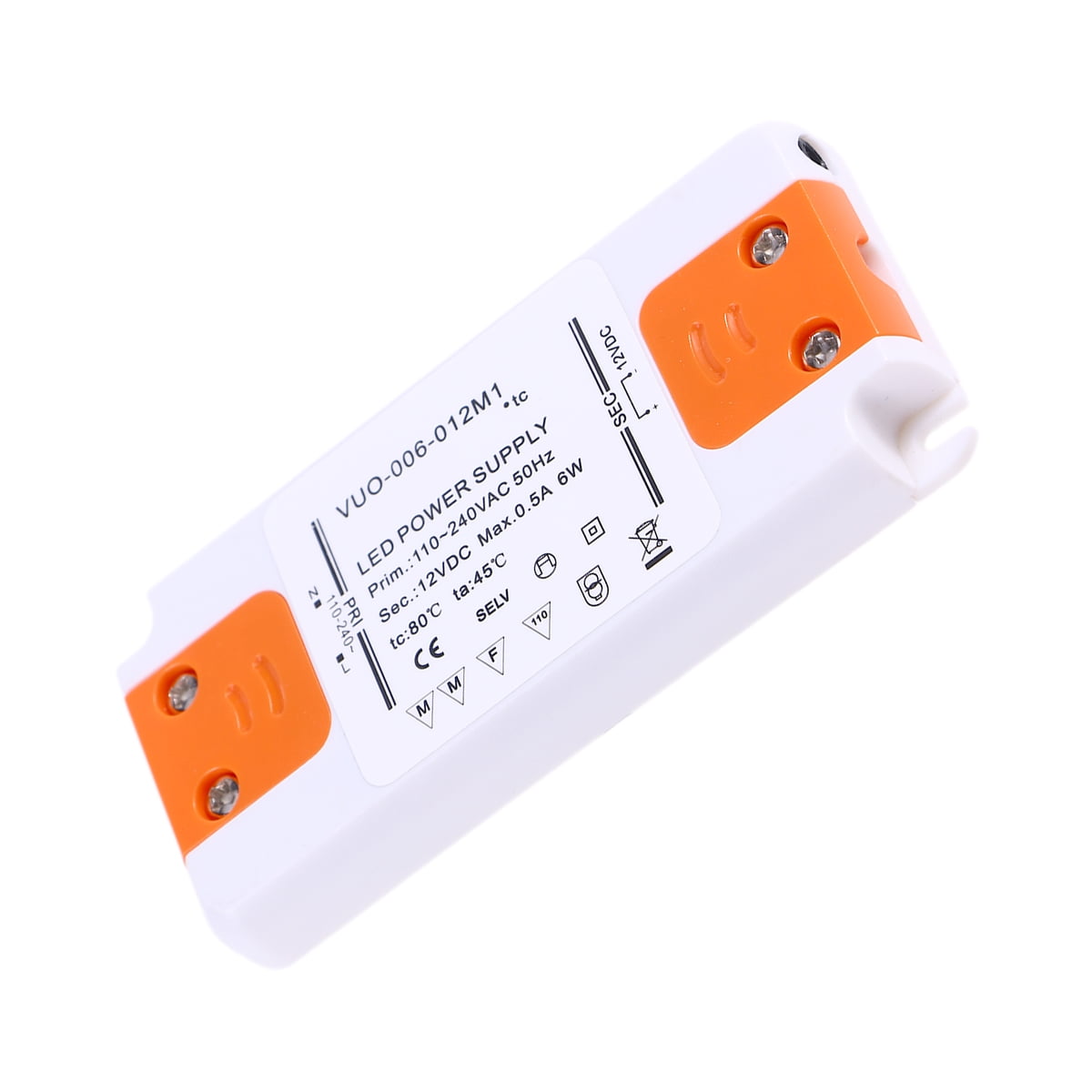 COSMOBETTY 1Pcs 12V 6W Led Driver Replacement Low Voltage Adapter for ...