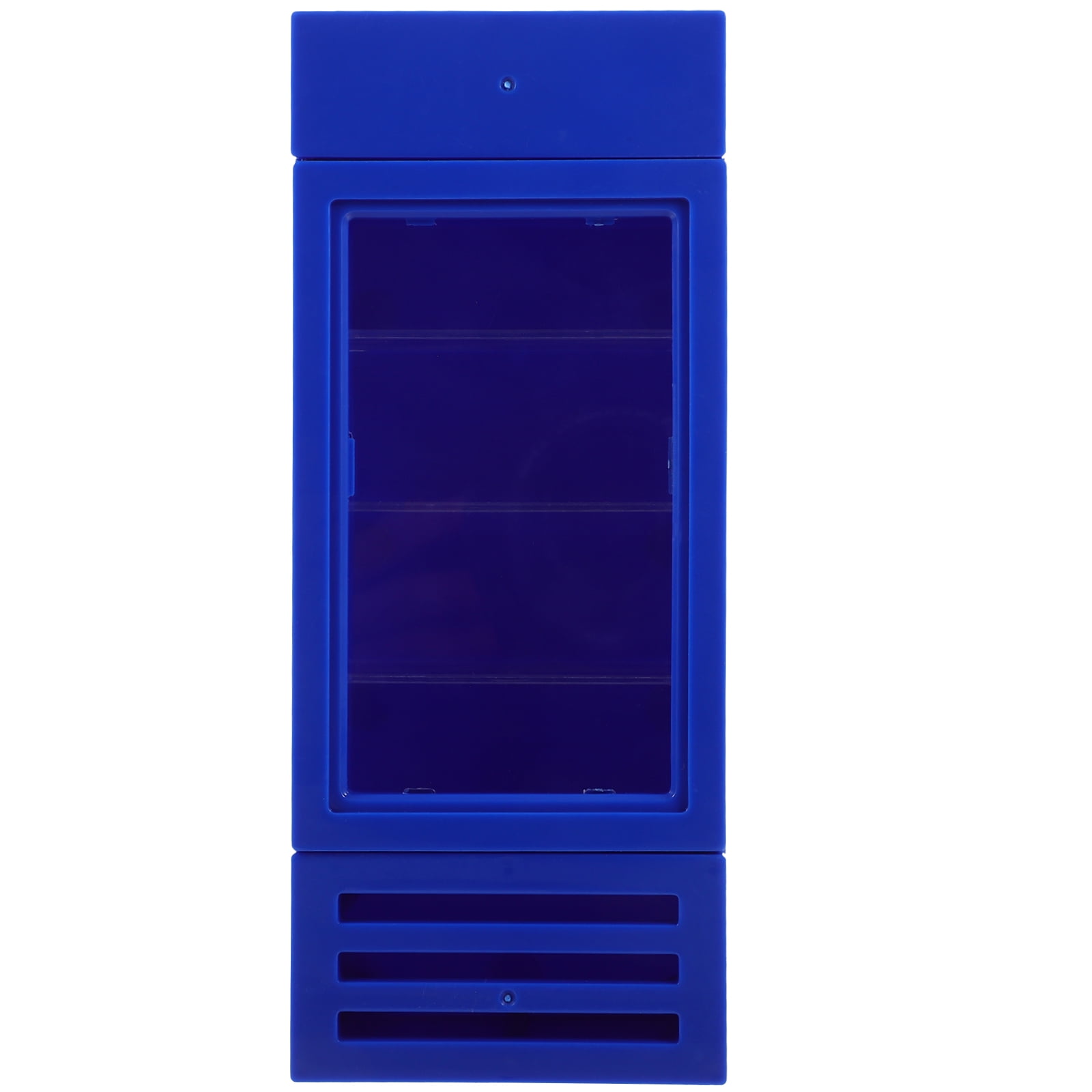 COSMOBETTY 1Pcs Mini Fridge Freezer Toy Blue Plastic Realistic ...