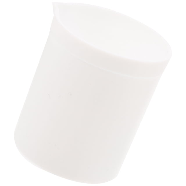 COSMOBETTY 1Pcs White Graduated PTFE Beakers for Accurate Measurement ...