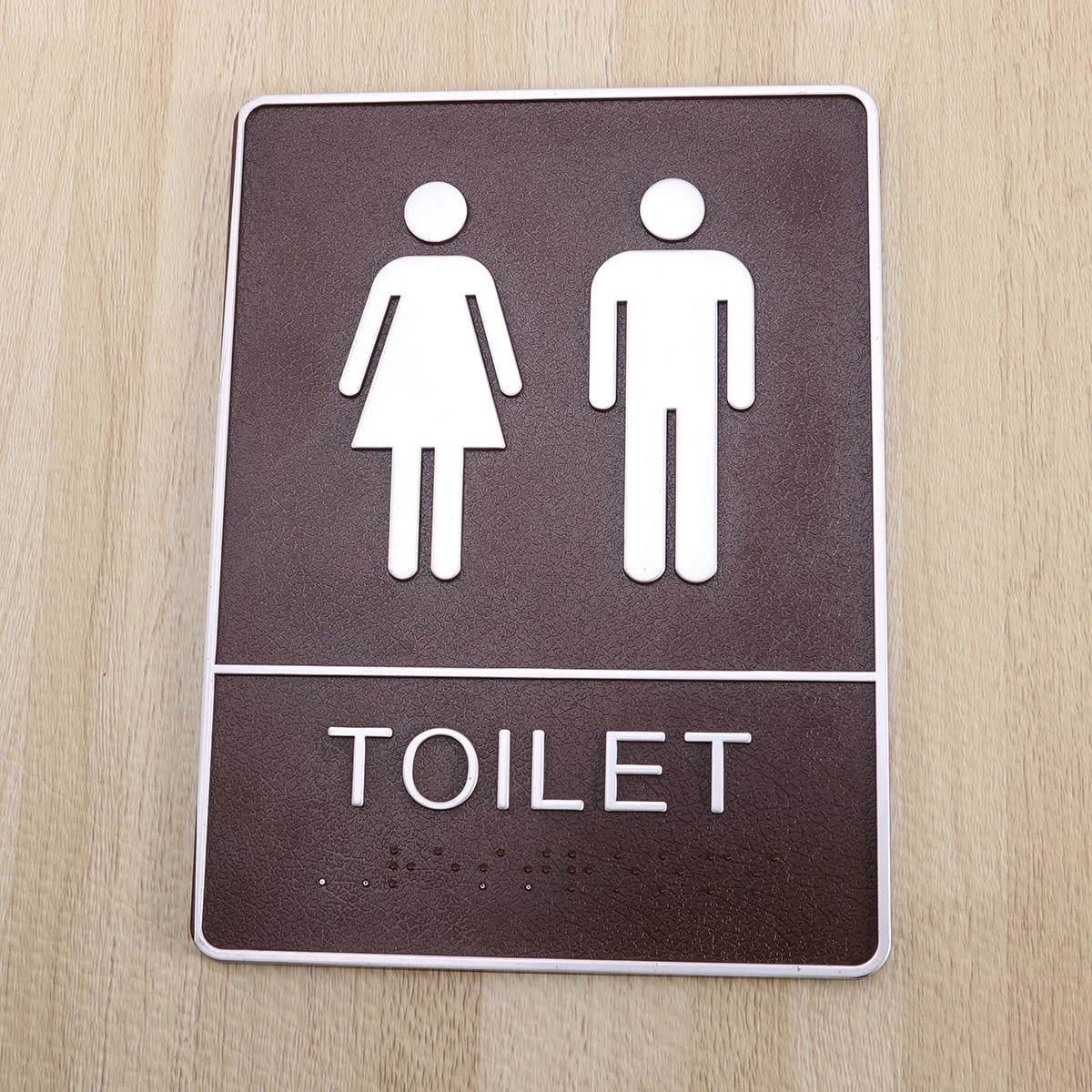 COSMOBETTY Hanging Bathroom Sign Distinguish Women and Men Toilet 1Pack ...