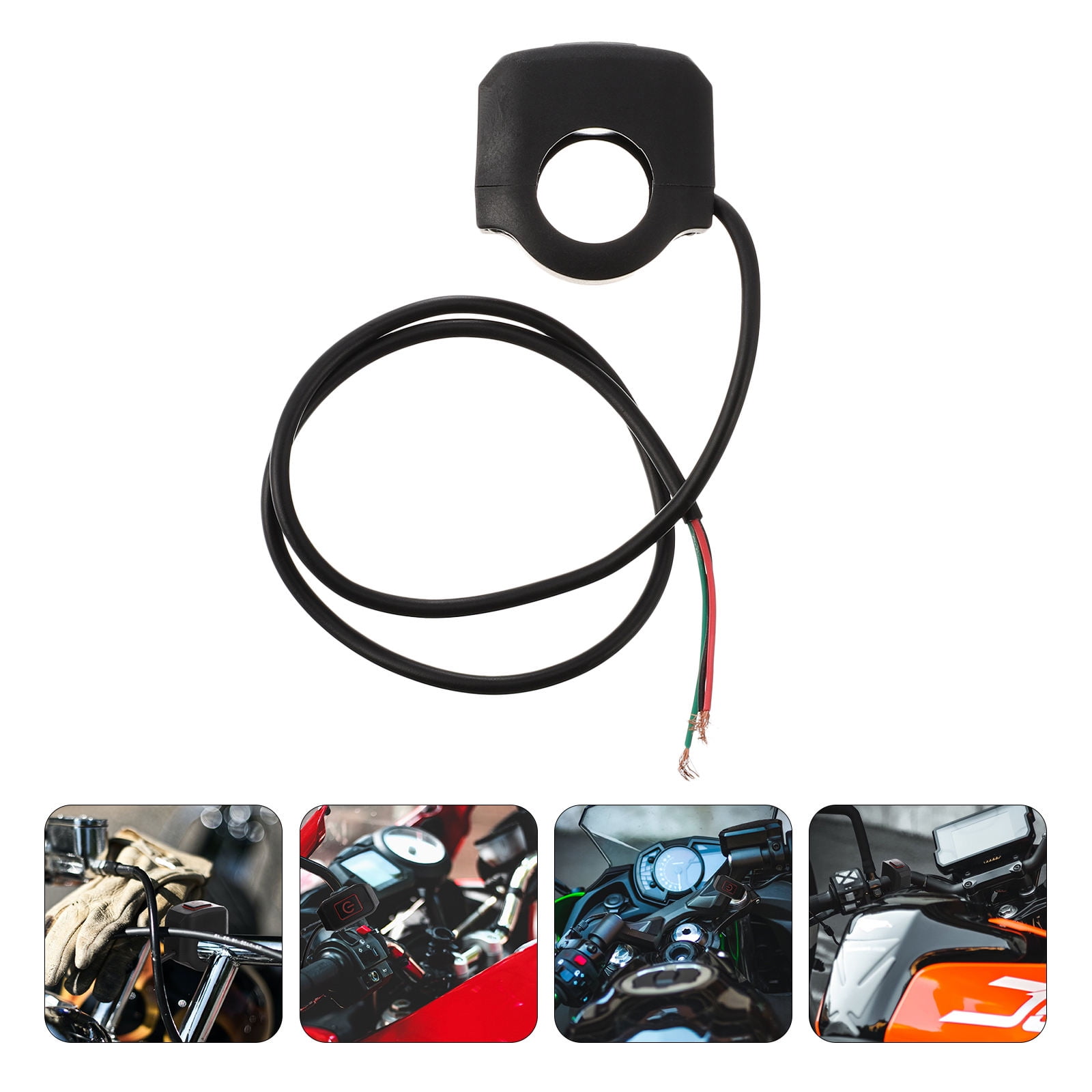 COSMOBETTY 1Set Plastic Motorcycle Headlight Switch Assorted Color for ...