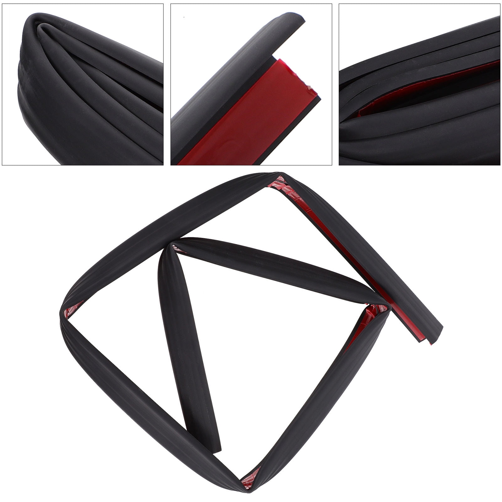 COSMOBETTY 1Set Soft Corner Protectors in Black PVC for Furniture and ...