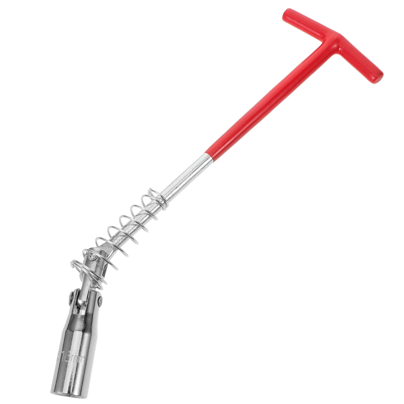 COSMOBETTY 1Set Swivel Spark Plug Wrench For Automotive Tools Silver ...