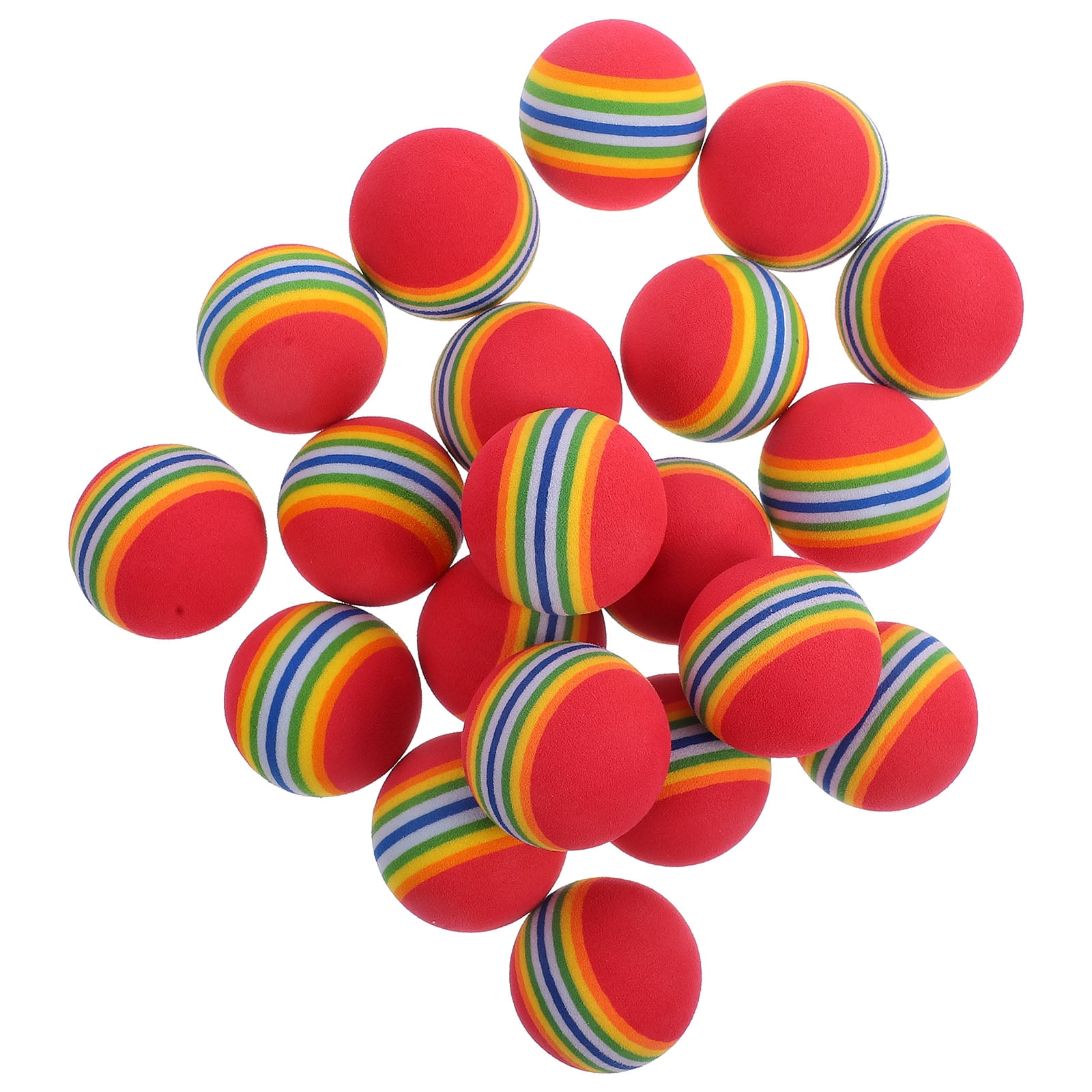 COSMOBETTY 20pcs Floating Golf Balls EVA Golf Training Ball for Friends ...