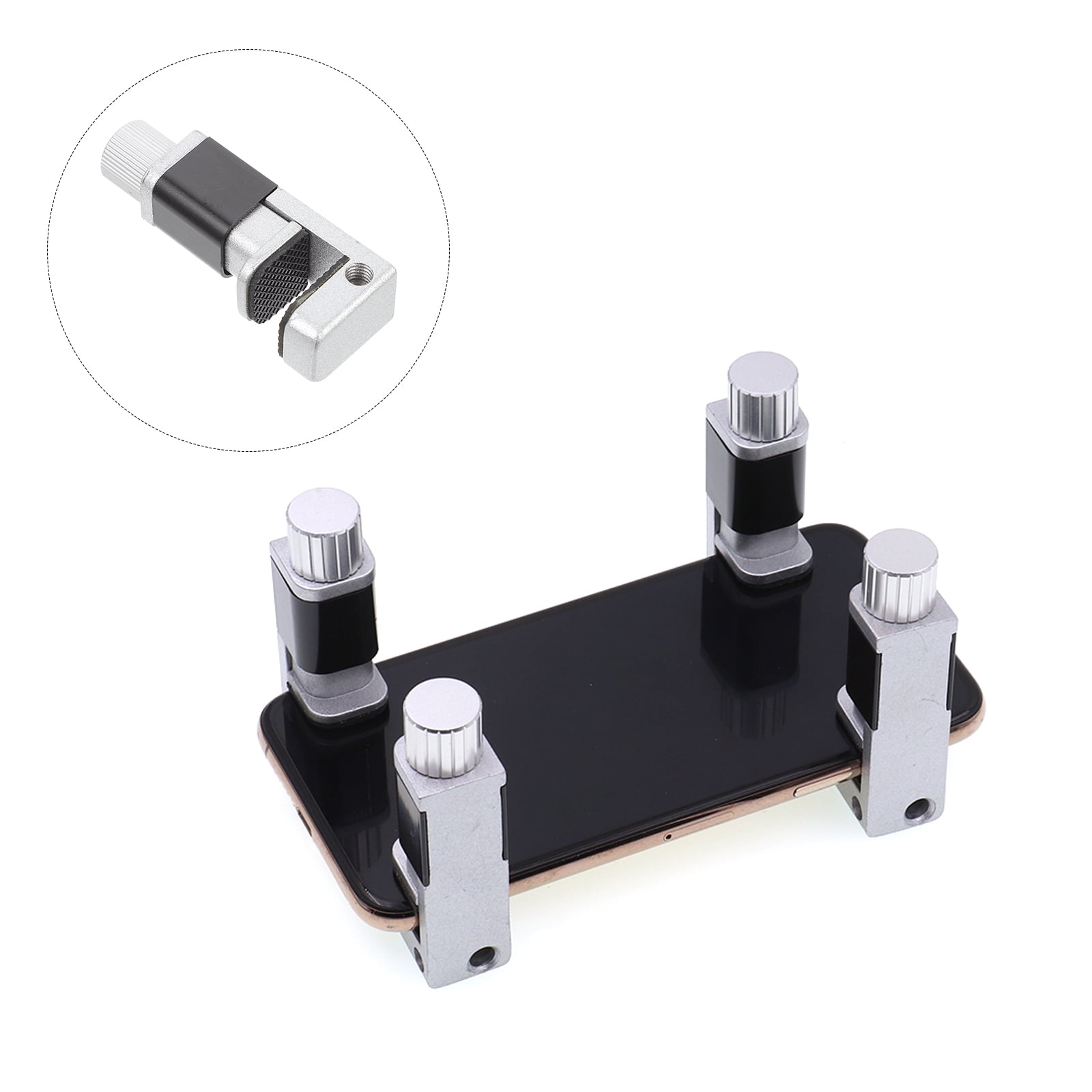 COSMOBETTY 2Pcs Adjustable Screen Fastening Clamp with Rubber Lining ...