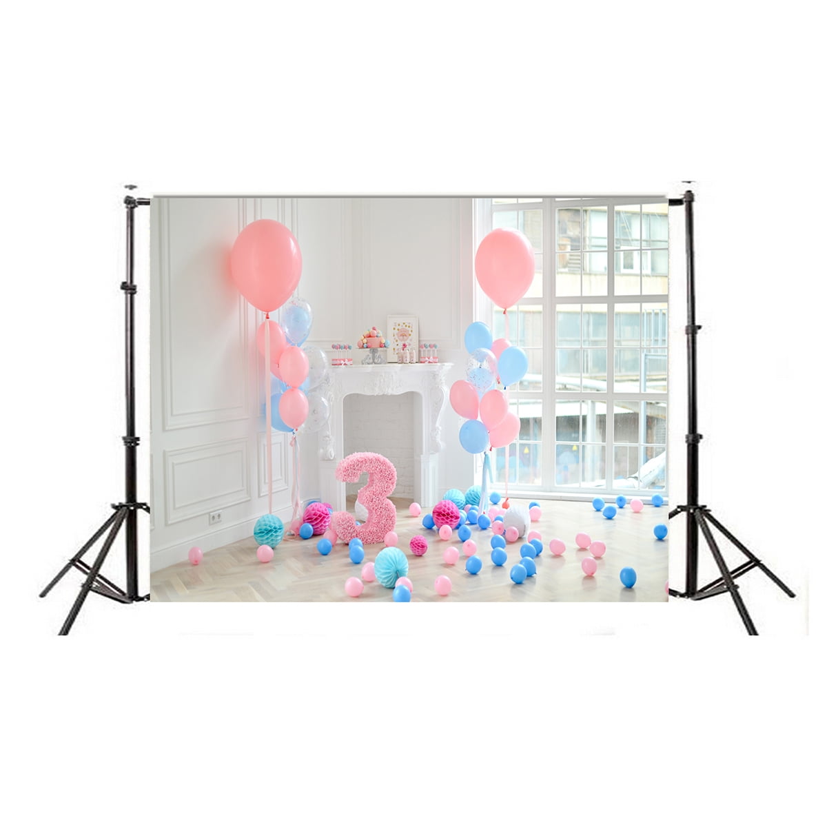 COSMOBETTY 2Pcs Rectangular 3D Photo Studio Background Small Backdrop ...