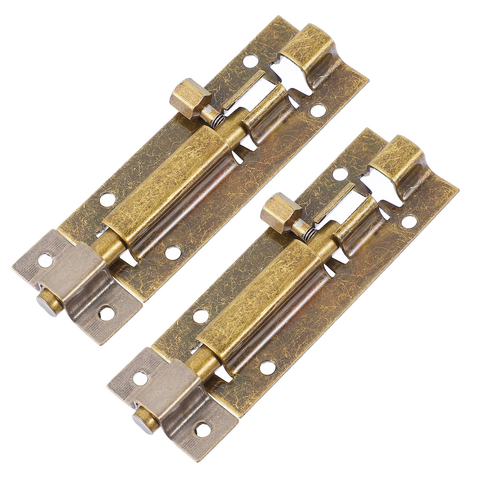 COSMOBETTY 2Pcs Security Slide Latch Lock for Doors and Windows in 48X2 ...