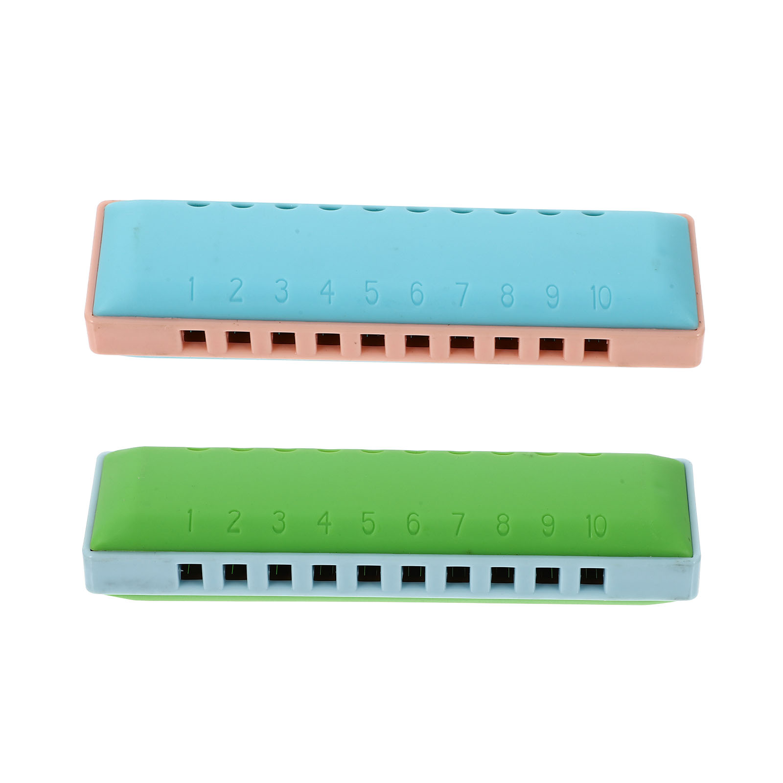 COSMOBETTY 2Set Harmonica Set for Kids Portable 10 Holes 20 Tones Crisp ...