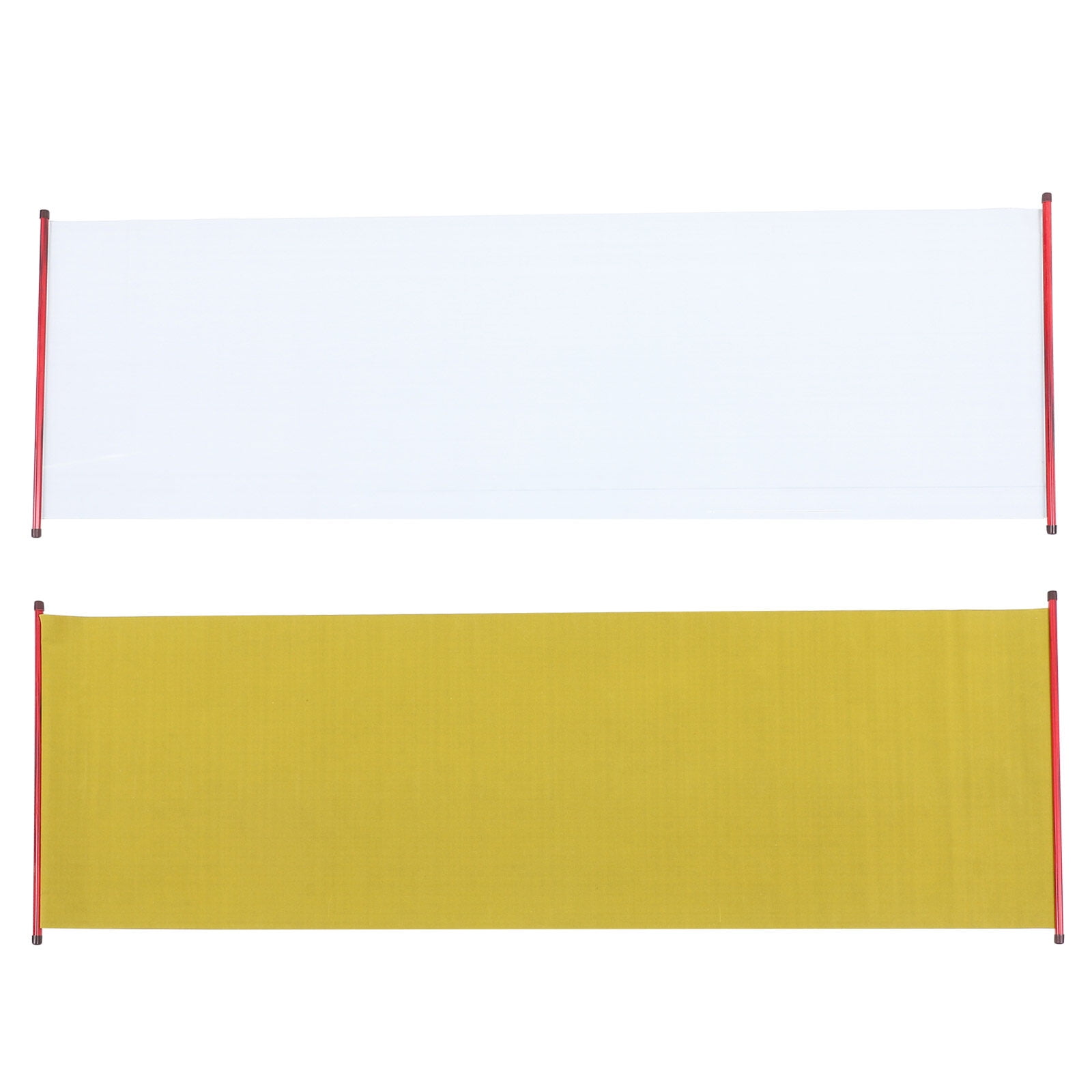 COSMOBETTY 2Set Rectangular Calligraphy Art White Hanging Decoration ...