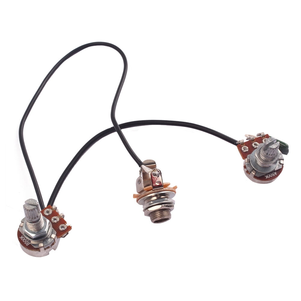 COSMOBETTY 3Pcs Potentiometer For Electric Guitar Bass Effect Tone ...