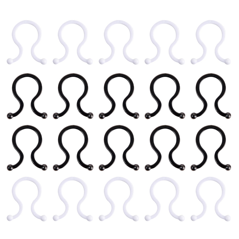 COSMOBETTY 40Pcs PP Cable Clips for Wire Organizer and Wire Winding ...