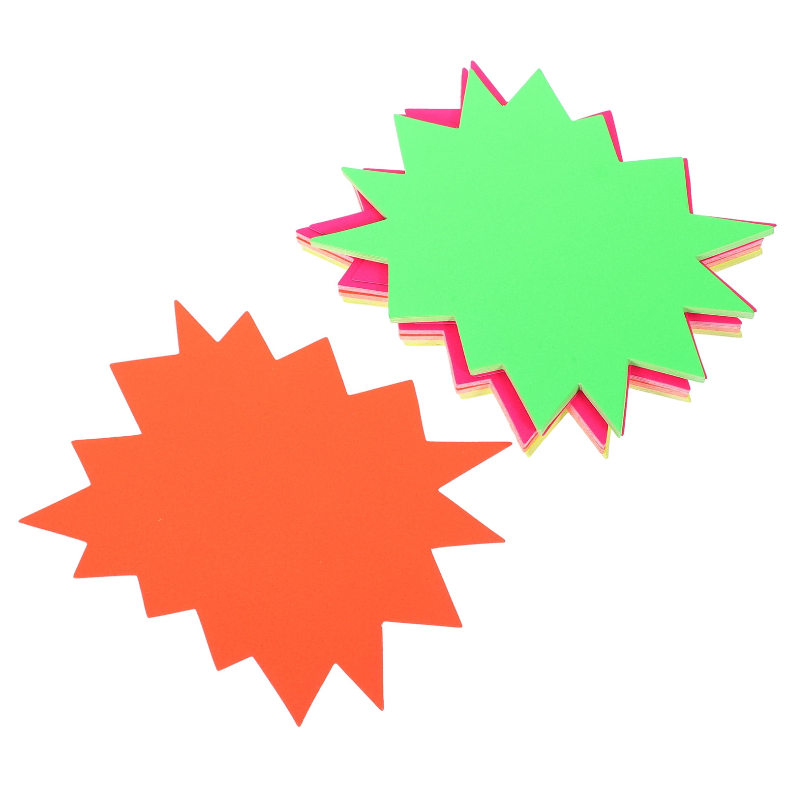 COSMOBETTY 40Set Explosion Shape Pink Price Tag for Retail Supermarket ...