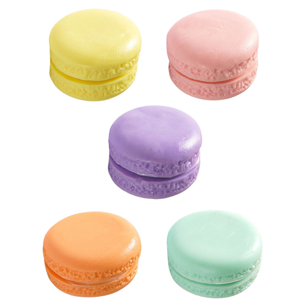 COSMOBETTY 5Pcs Faux Macaron For Decor Macaron Models PVC For Bakers ...