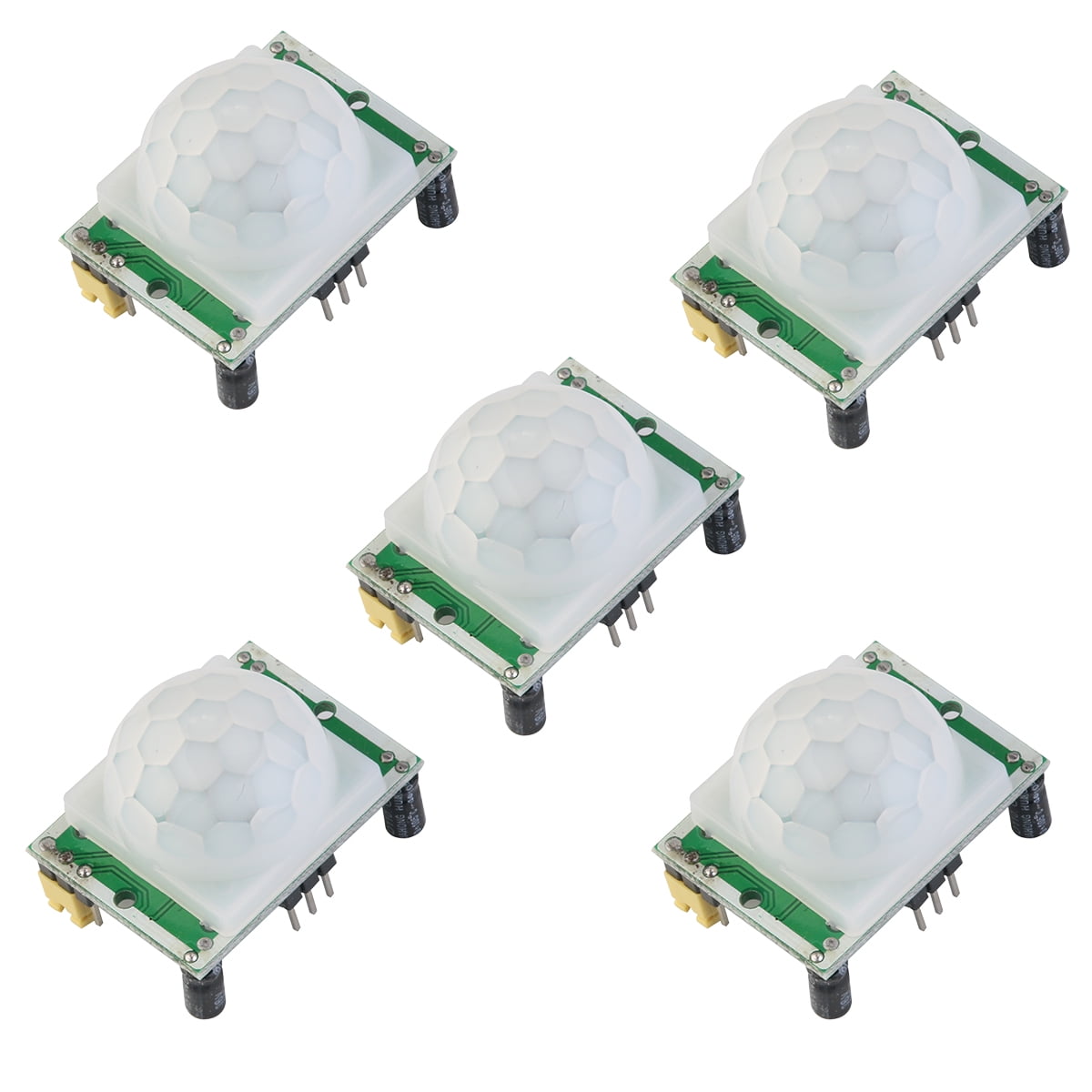 COSMOBETTY 5Pcs Pyroelectric Human Sensor Module for Lighting and Toys ...
