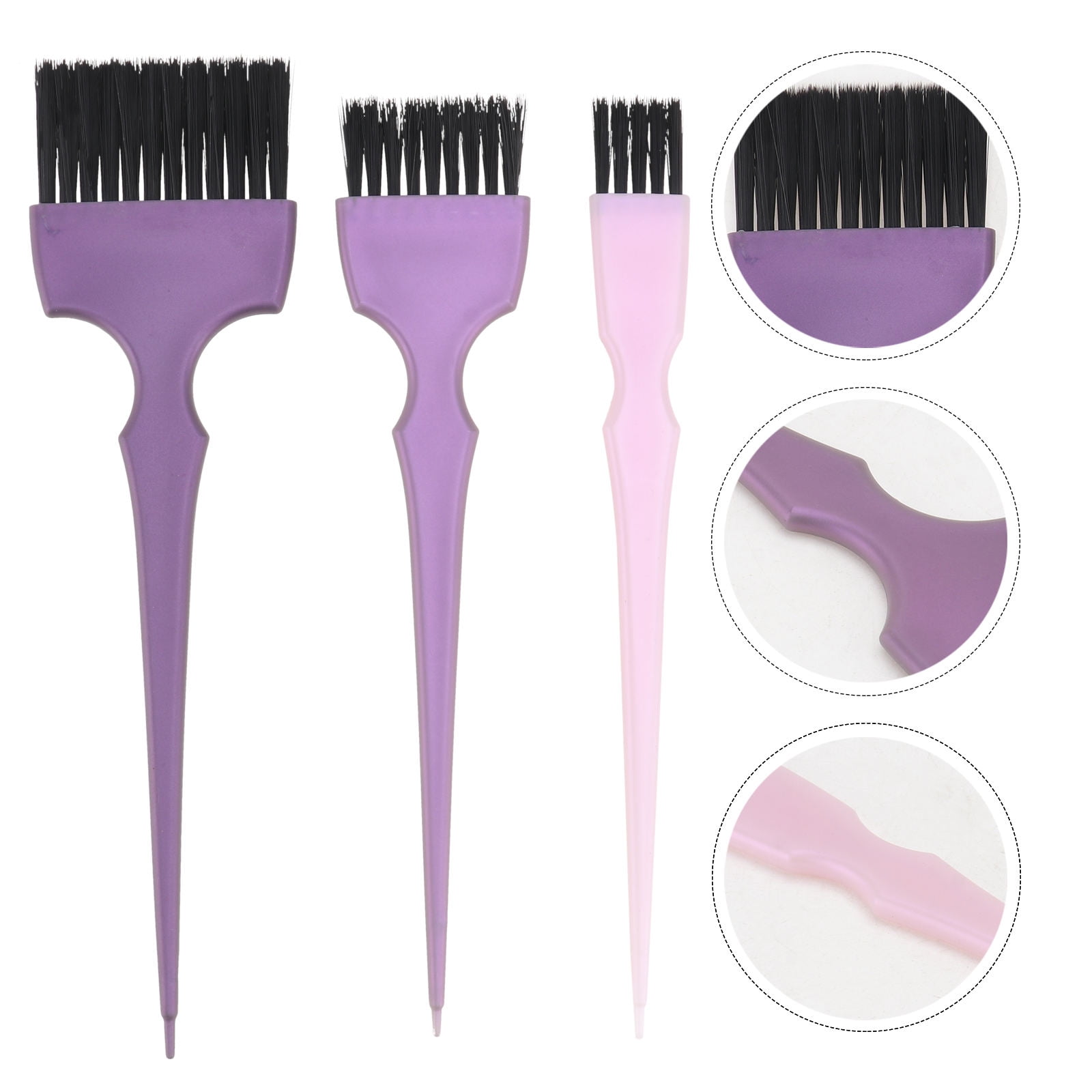 COSMOBETTY 6Pcs Assorted Color Hair Dye Tint Brush For Keratin ...