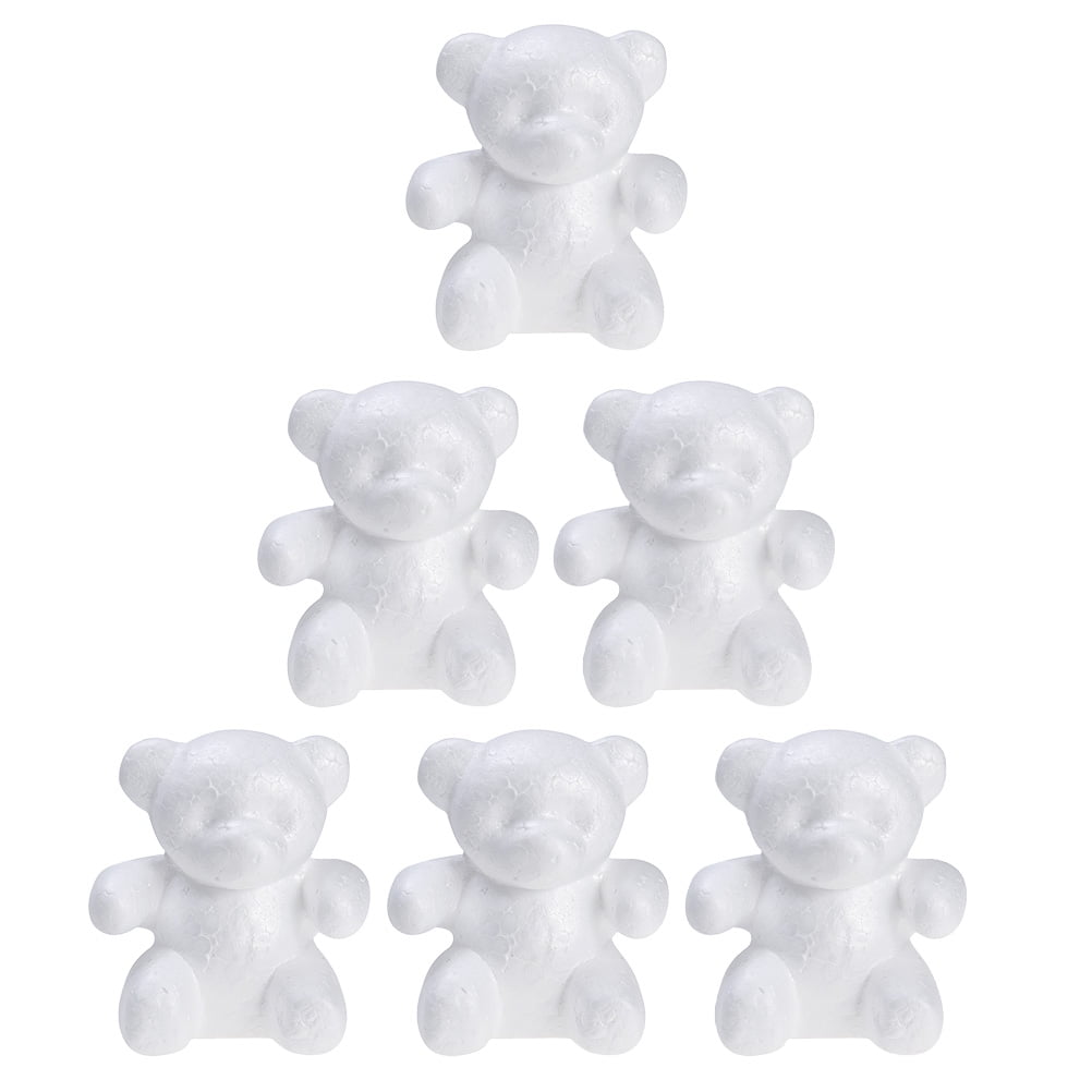 COSMOBETTY 6Pcs Whiskers Crafts Bear Molds Diy Toys For Kids And Home ...