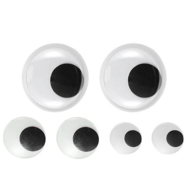 COSMOBETTY 6pcs Self Adhesive Googly Eyes For Craft Projects For Diy ...