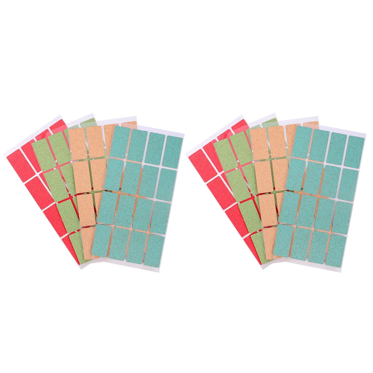 COSMOBETTY Assorted Color Sticker Labels for Marking 2 Sets of 8 Pcs ...