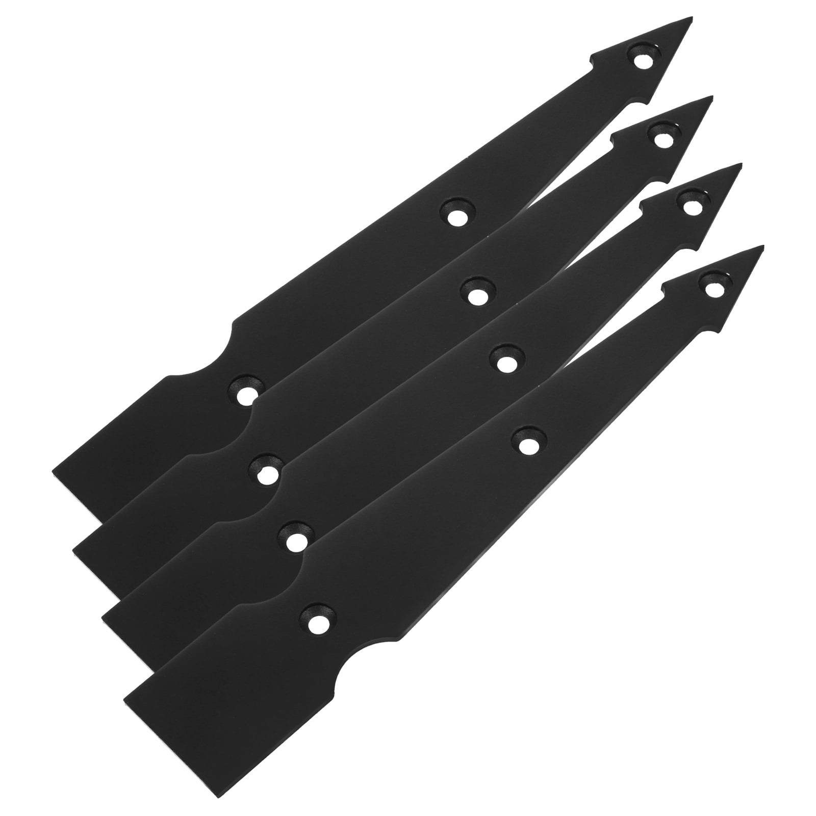 COSMOBETTY Carbon Steel Black Barn Door Fittings Decorative Barn Door ...