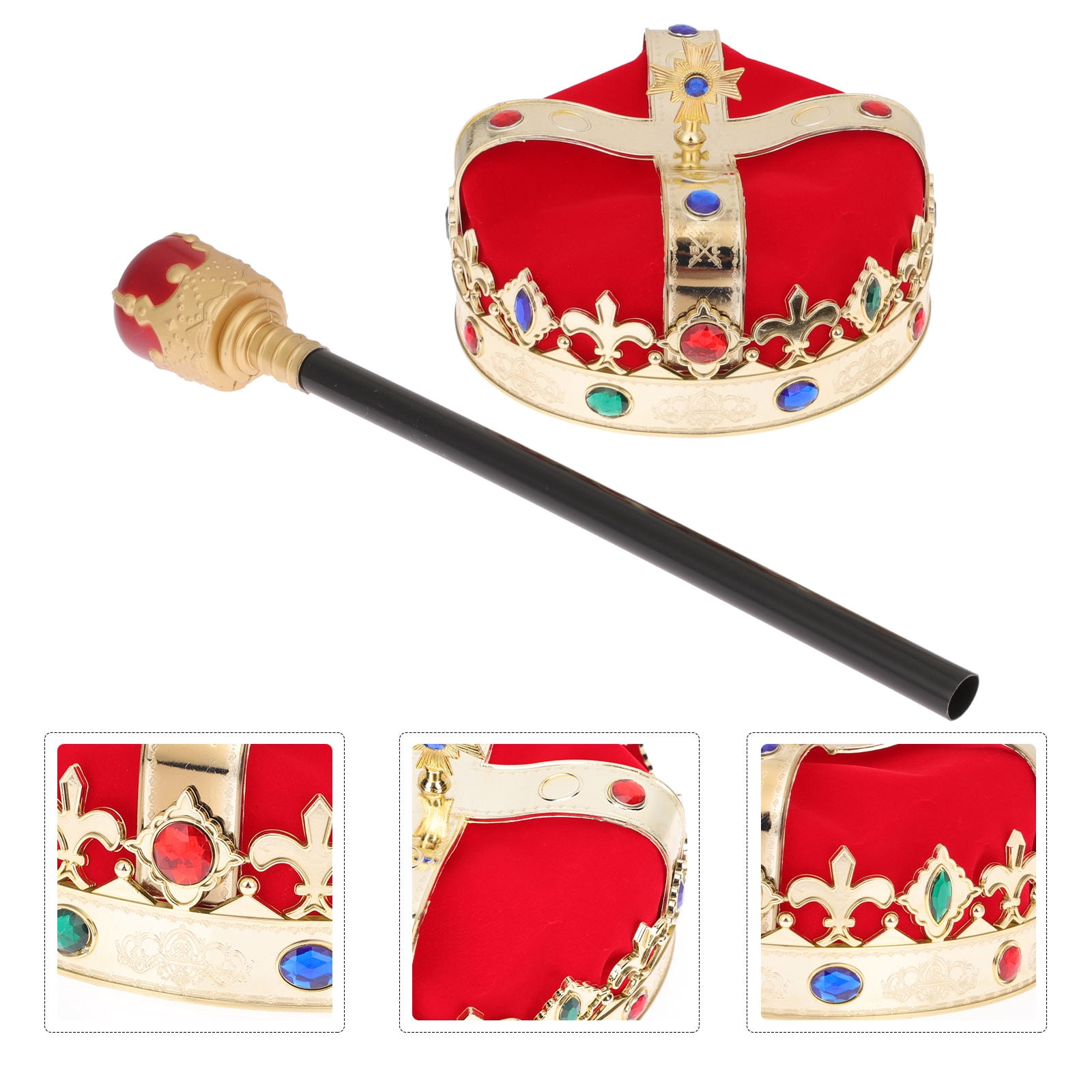 COSMOBETTY Childrens Crown and Wand 1 Party Favors with Assorted Color ...