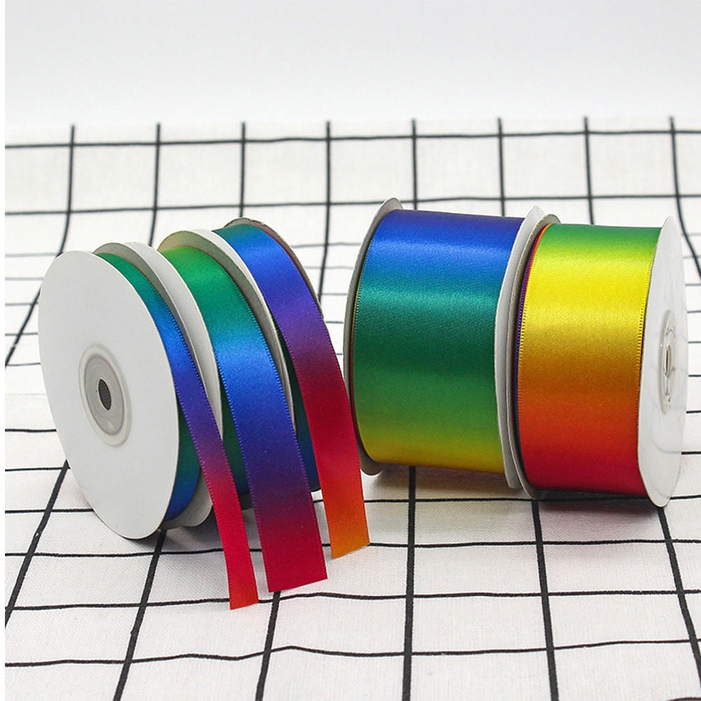 COSMOBETTY Colorful Ribbon Set of 1 Roll for DIY and Festive Packaging ...