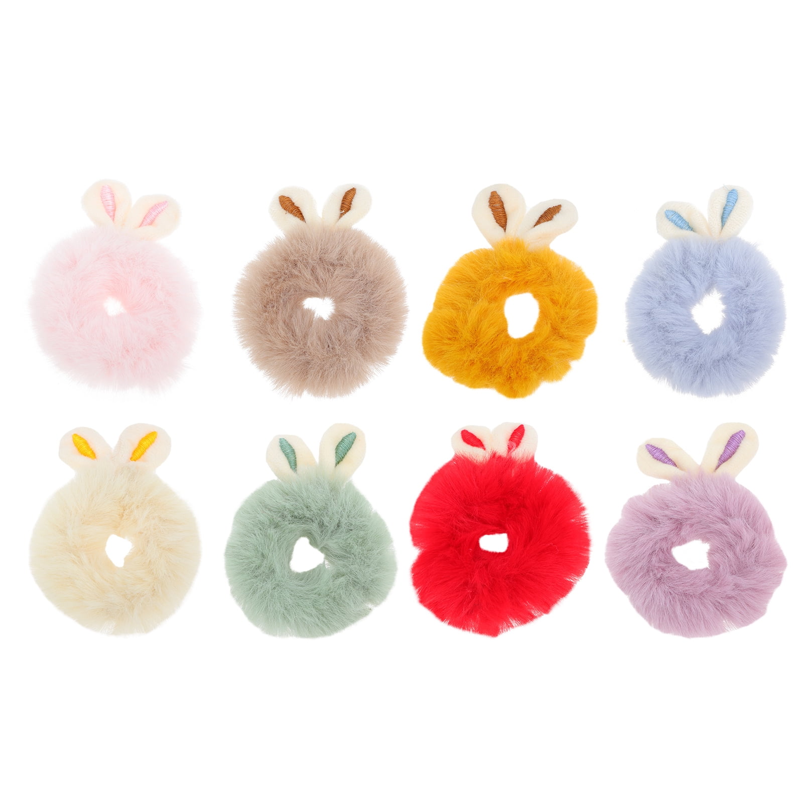 COSMOBETTY Cute Scrunchies Assorted Color Bunny Ears for Girls Everyday ...