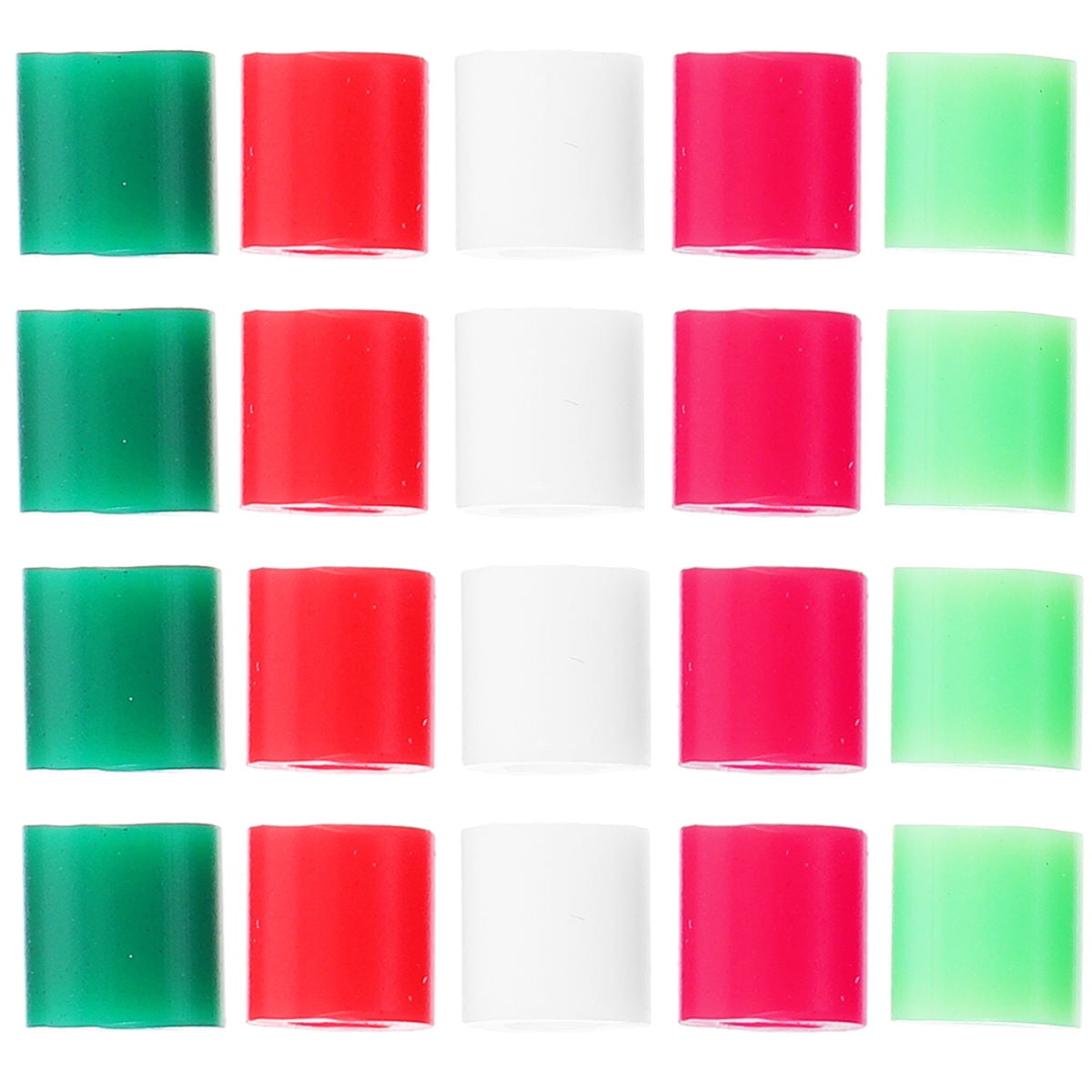 COSMOBETTY Diy Craft Fuse Beads 2500Pcs Assorted Color Square Beads for ...