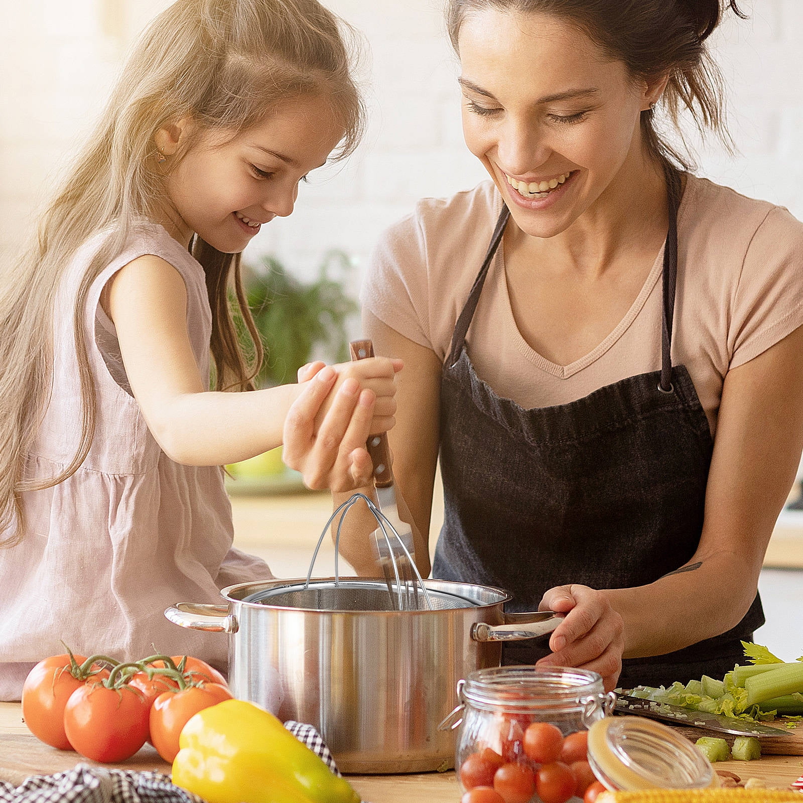 COSMOBETTY Filter Basket 1Set 8.25X7.07X3.58In 304 Stainless Steel For Efficient Food Drainage ...