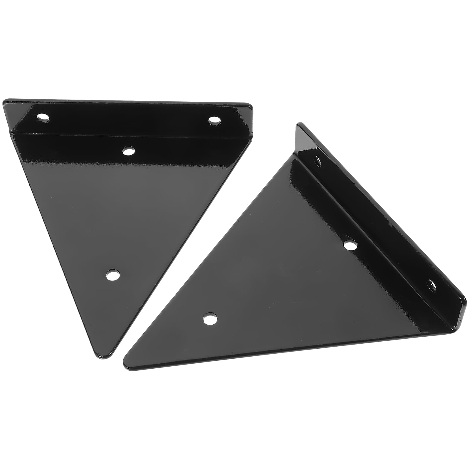 COSMOBETTY Iron Wall Bracket 2 Sets Floating Design Rust Resistance for ...