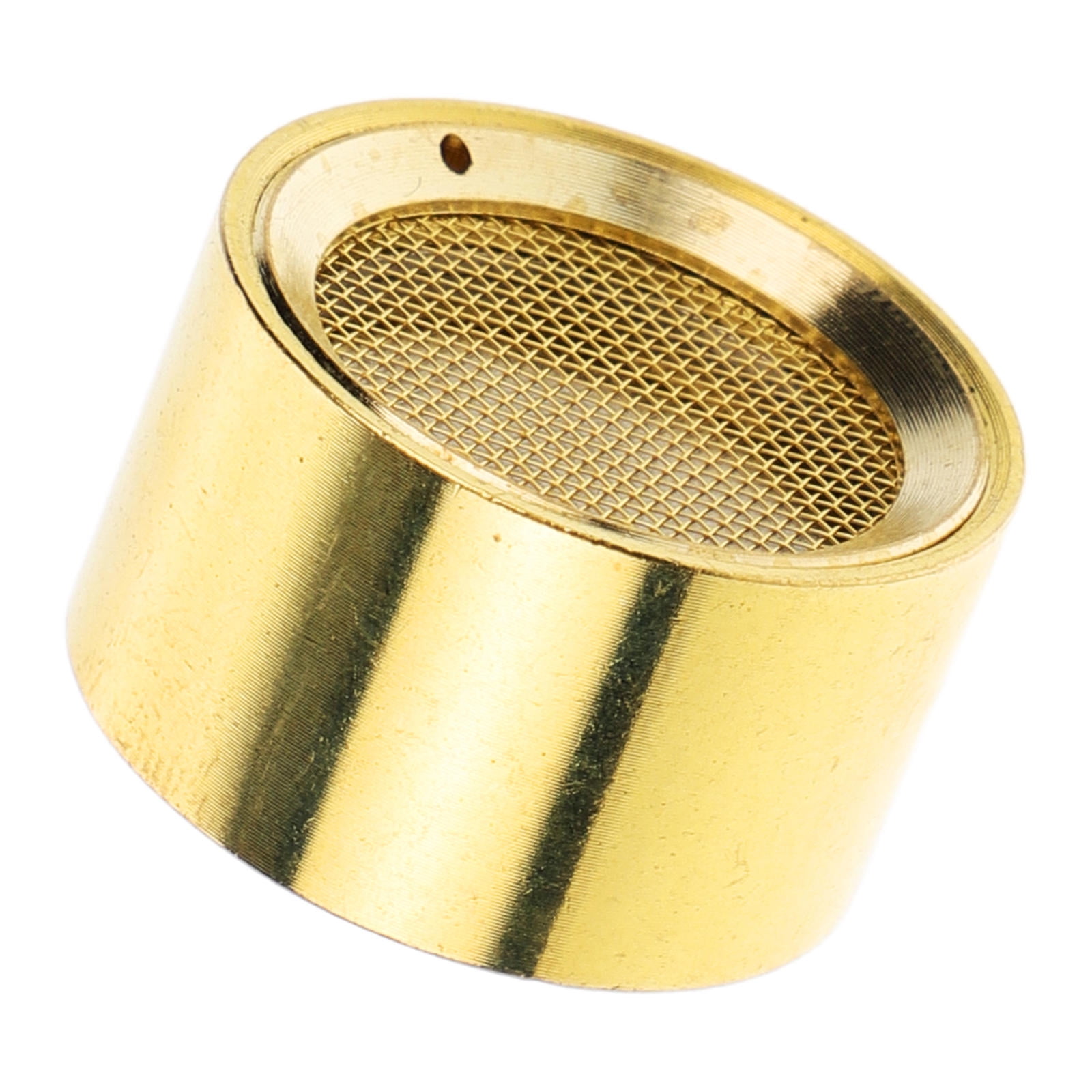 COSMOBETTY Microphone Part Condenser Mic Capsule 1Pcs Golden Metal for ...